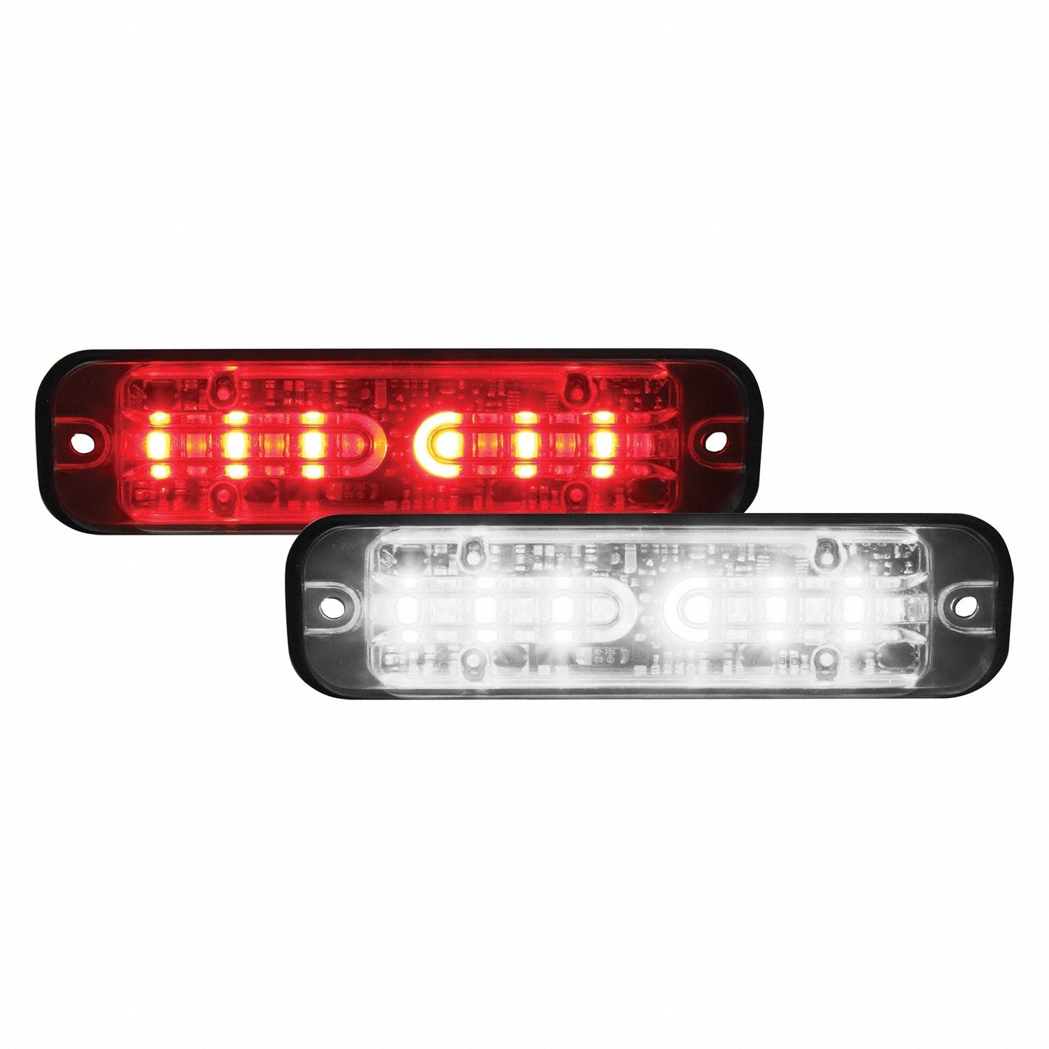 CODE 3, Emergency Vehicle Area Light, Red/White, Warning Light - 421F19 ...