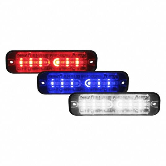 CODE 3, Emergency Vehicle Area Light, Blue/Red/White, Warning Light ...