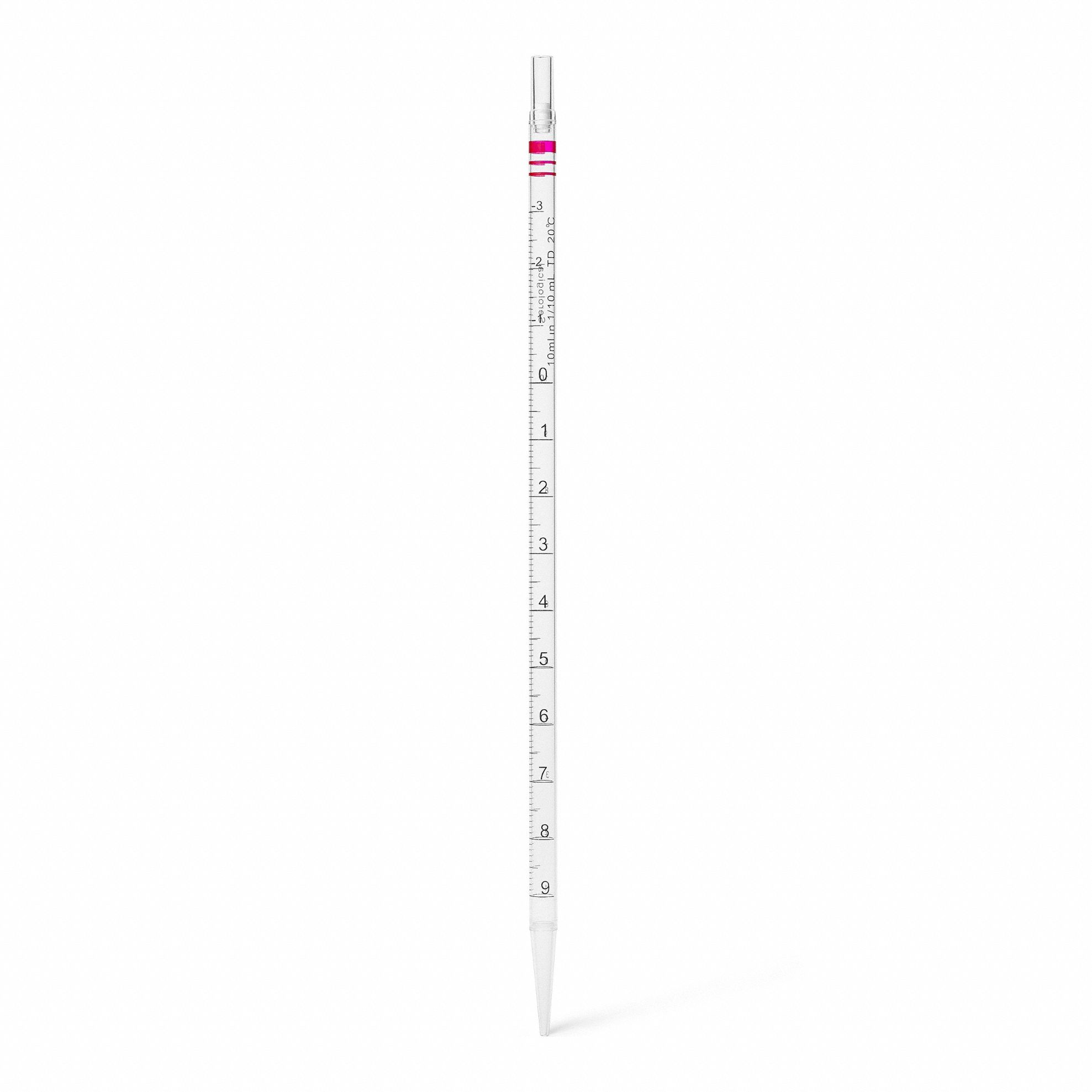 UNITED SCIENTIFIC, 10 mL Capacity, 0.1 mL Graduation Increments ...