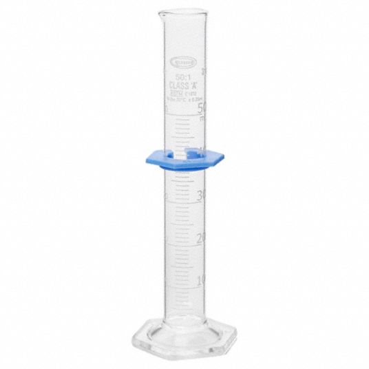 Borosilicate Glass, 250 mL Capacity - mL, Graduated Cylinder - 811J61 ...