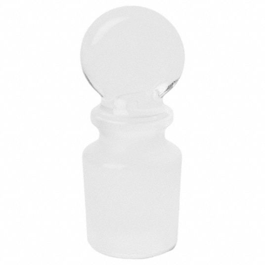 Borosilicate Glass, 16 Stopper Size, Stopper - 811J72|UNSGS16 - Grainger