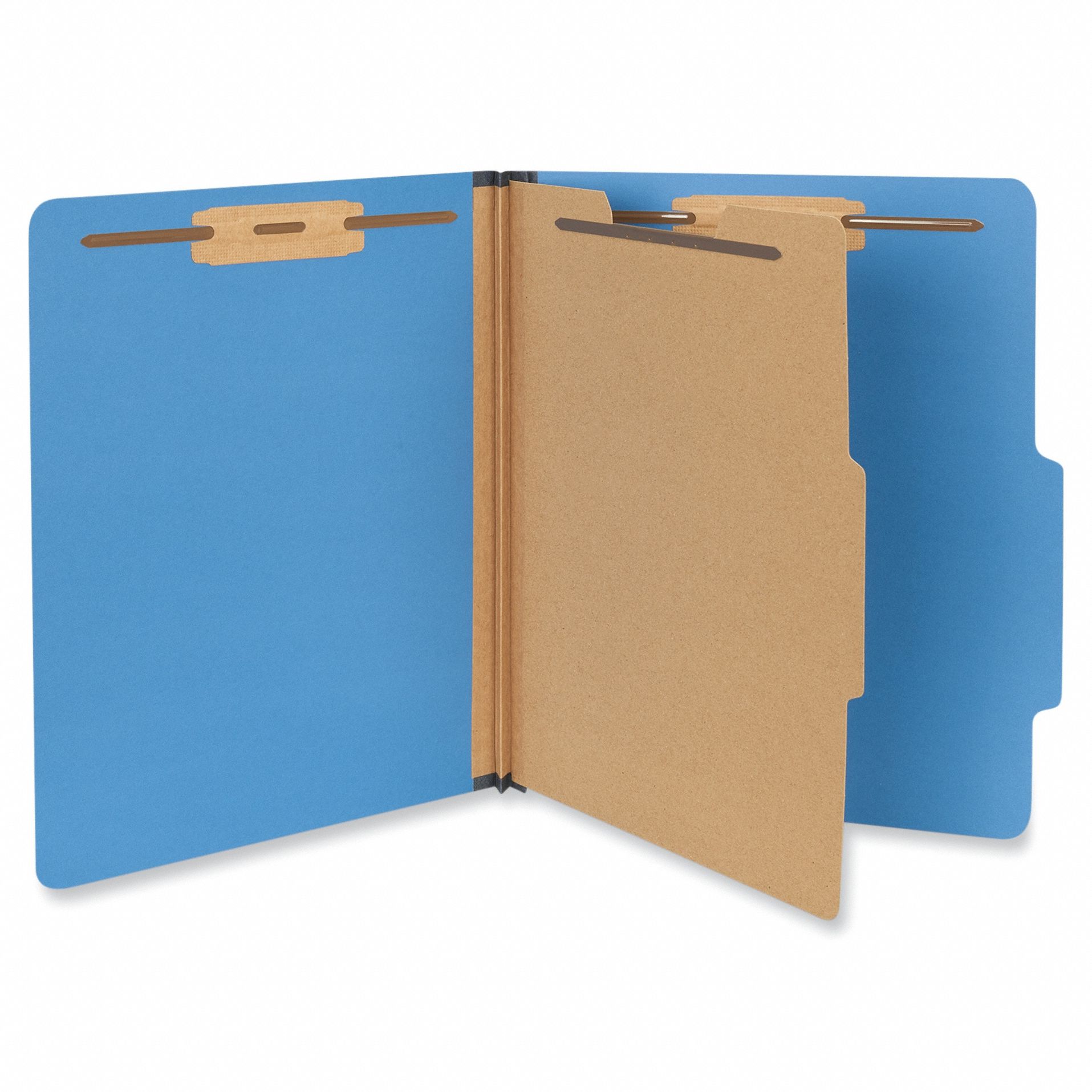 8 1/2 in Ht, Blue, Classification File Folders - 43KP32|UNV10201 - Grainger