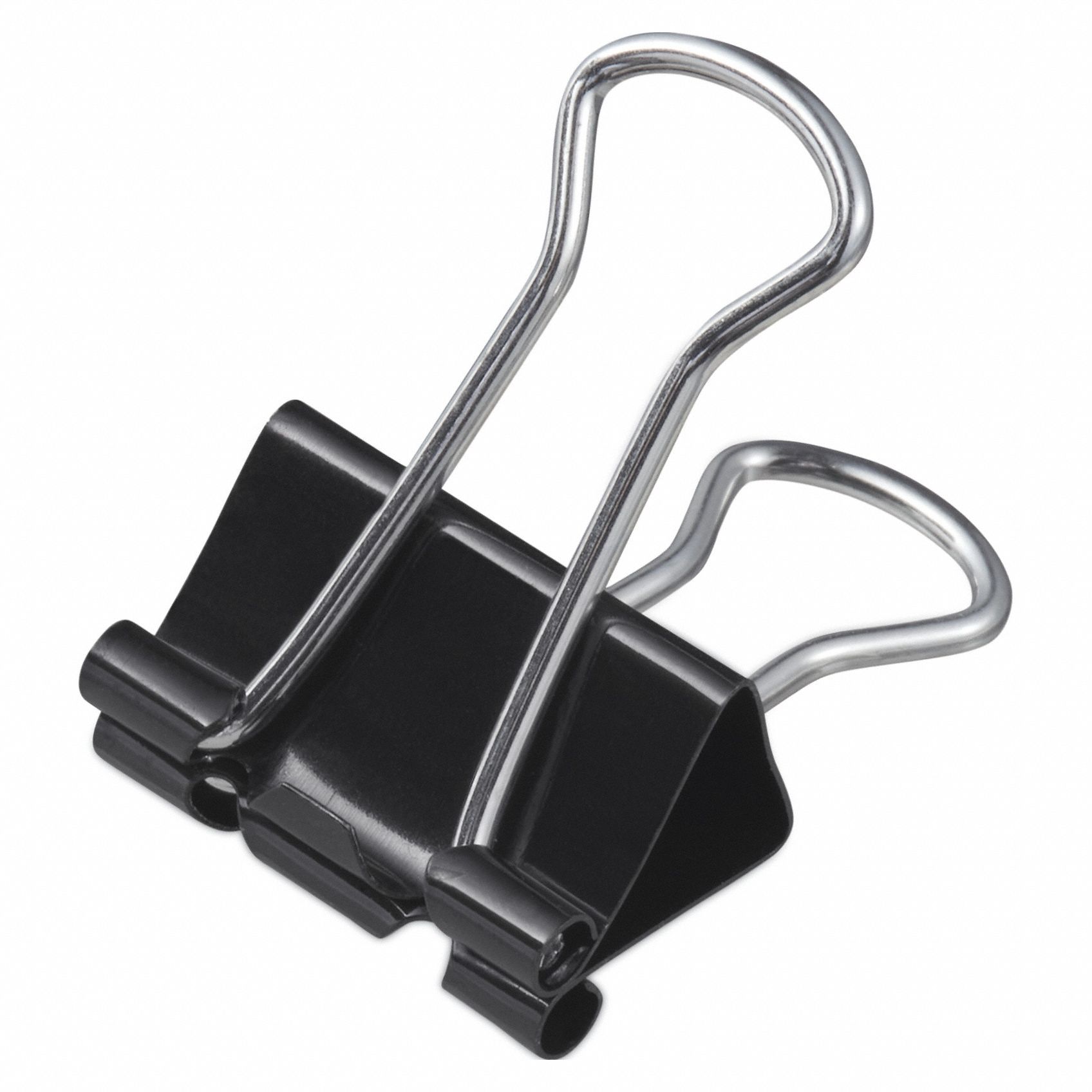 UNIVERSAL ONE, Metal/Steel, Black, Binder Clip - 45HA67|UNV10210 - Grainger