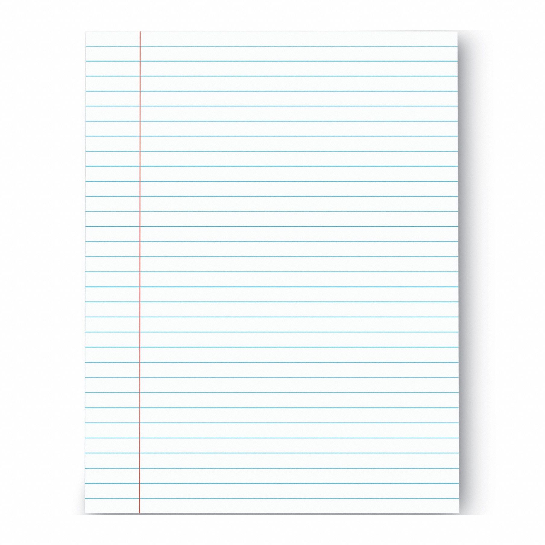 UNIVERSAL, 8-1/2 in x 11 in Sheet Size, Legal, Notepad - 35X061 ...