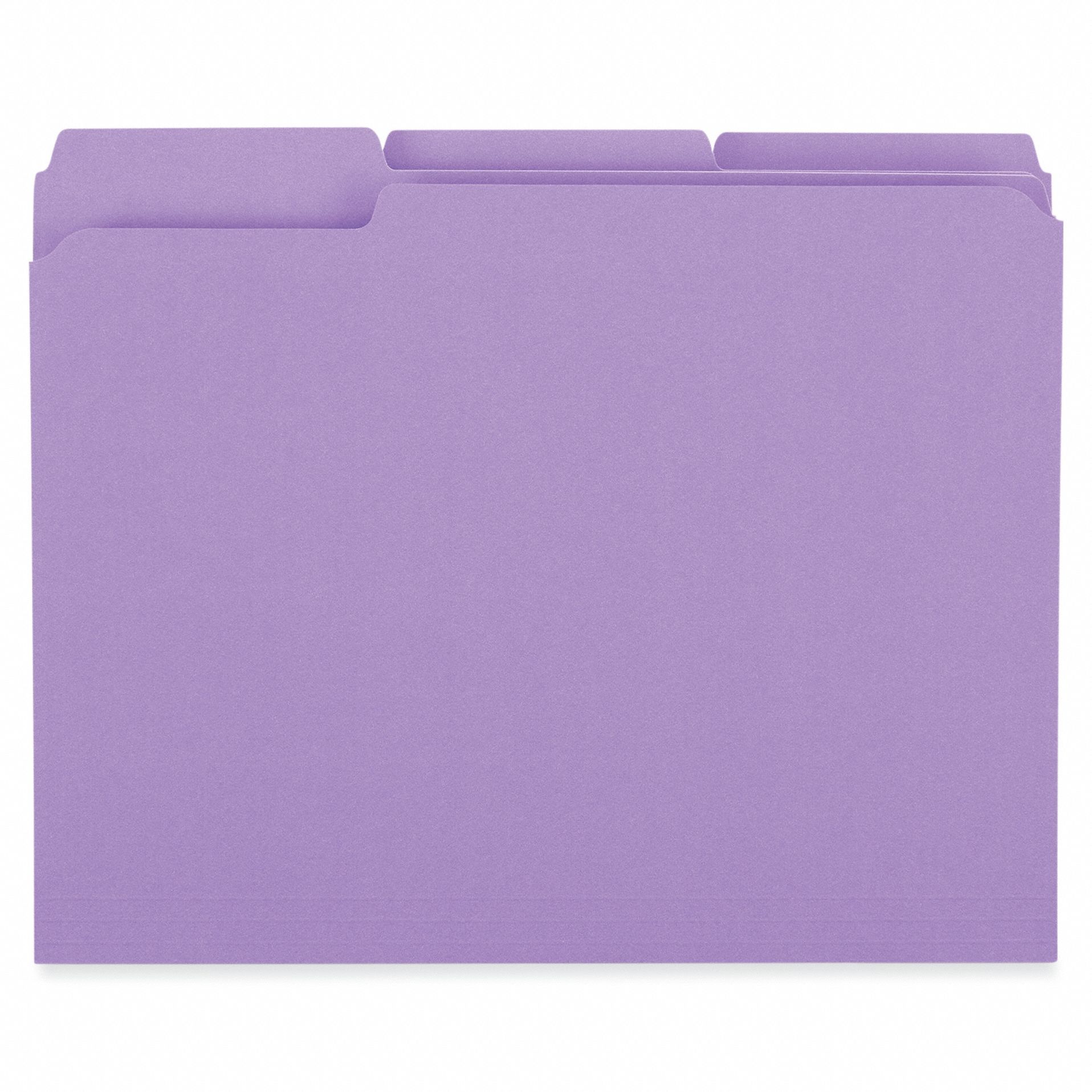 8 1/2 in Ht, 11 in Wd, File Folders - 45HC77|UNV16165 - Grainger