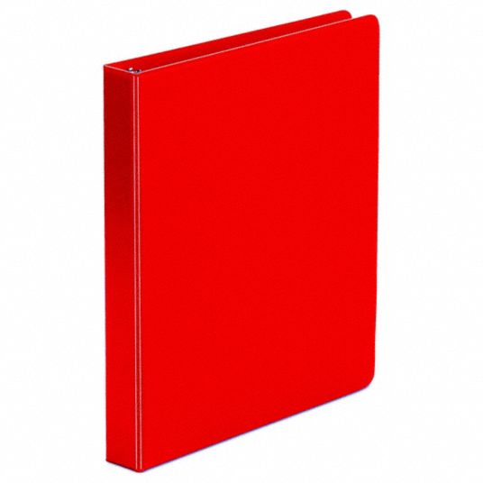 1 in Ring Size, Round, Ring Binder - 45HA28|UNV31403 - Grainger