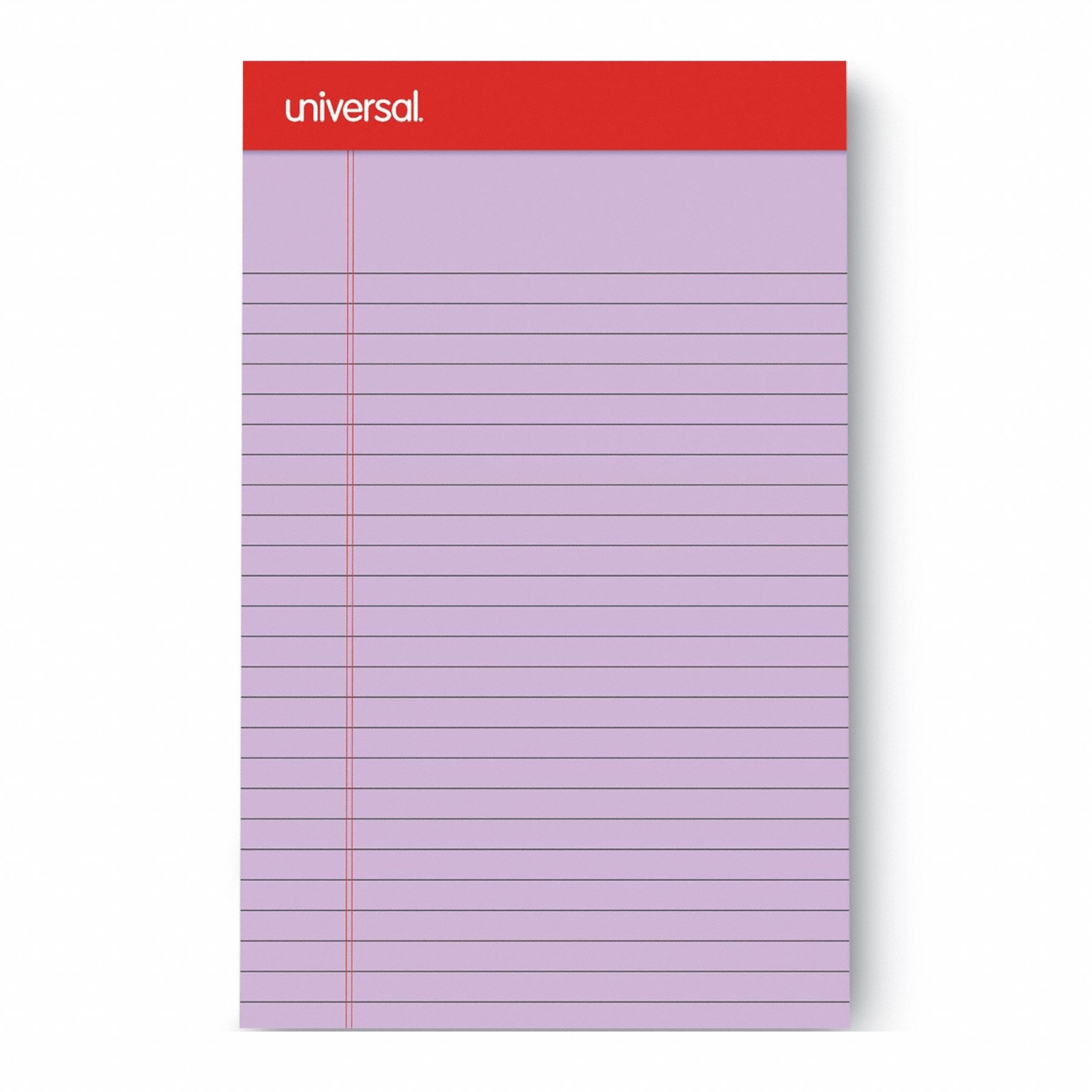 UNIVERSAL, 5 in x 8 in Sheet Size, Narrow, Notepad - 35X104|UNV35854 ...