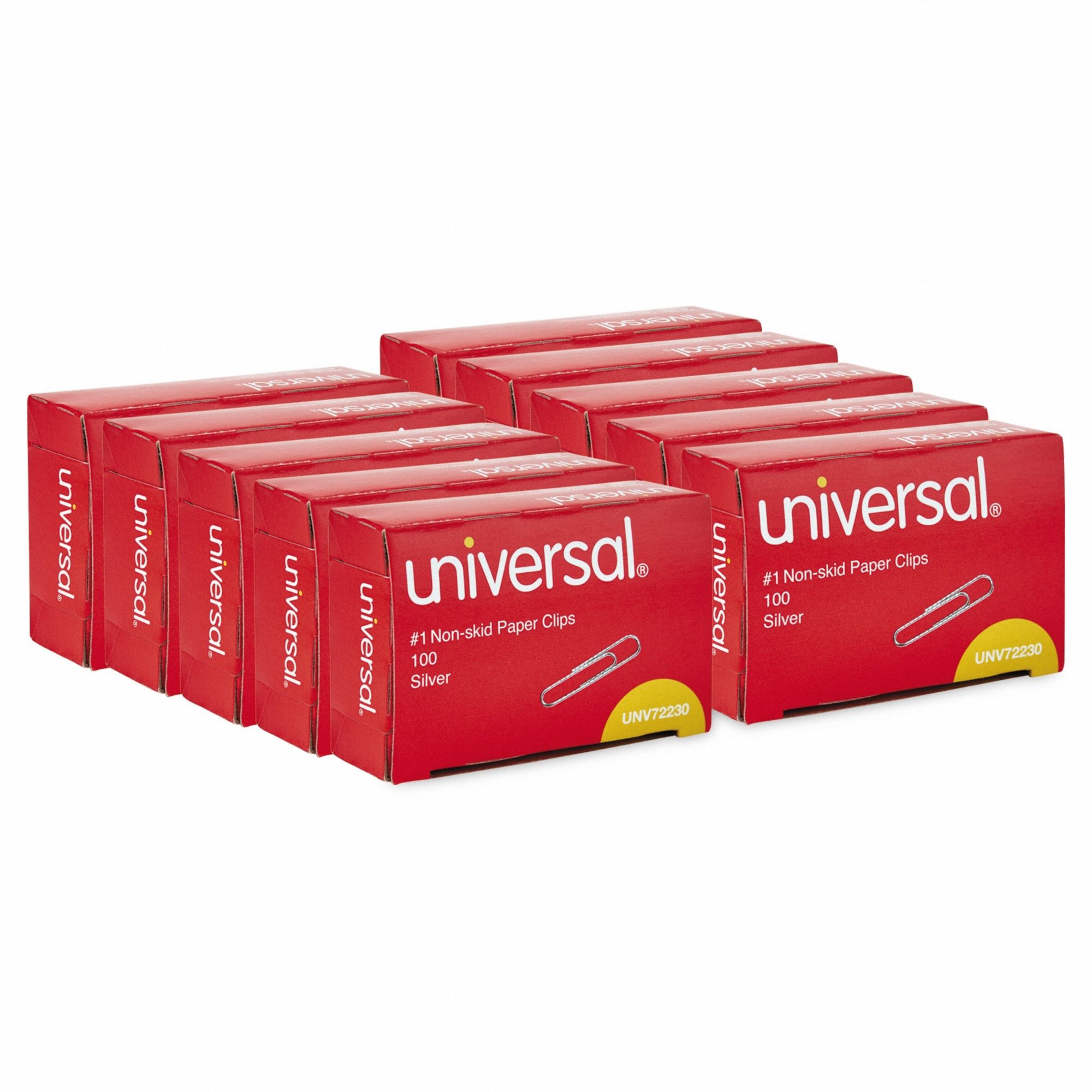 UNIVERSAL ONE, #1 Size, Steel, Paper Clip - 45HD78|UNV72230 - Grainger