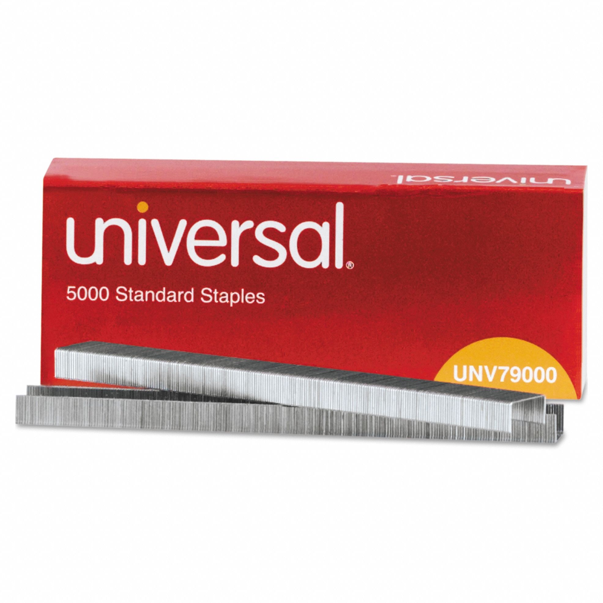 UNIVERSAL ONE, 30 Sheet Capacity, 1/4 in Leg Lg, Staples - 45HD72 ...