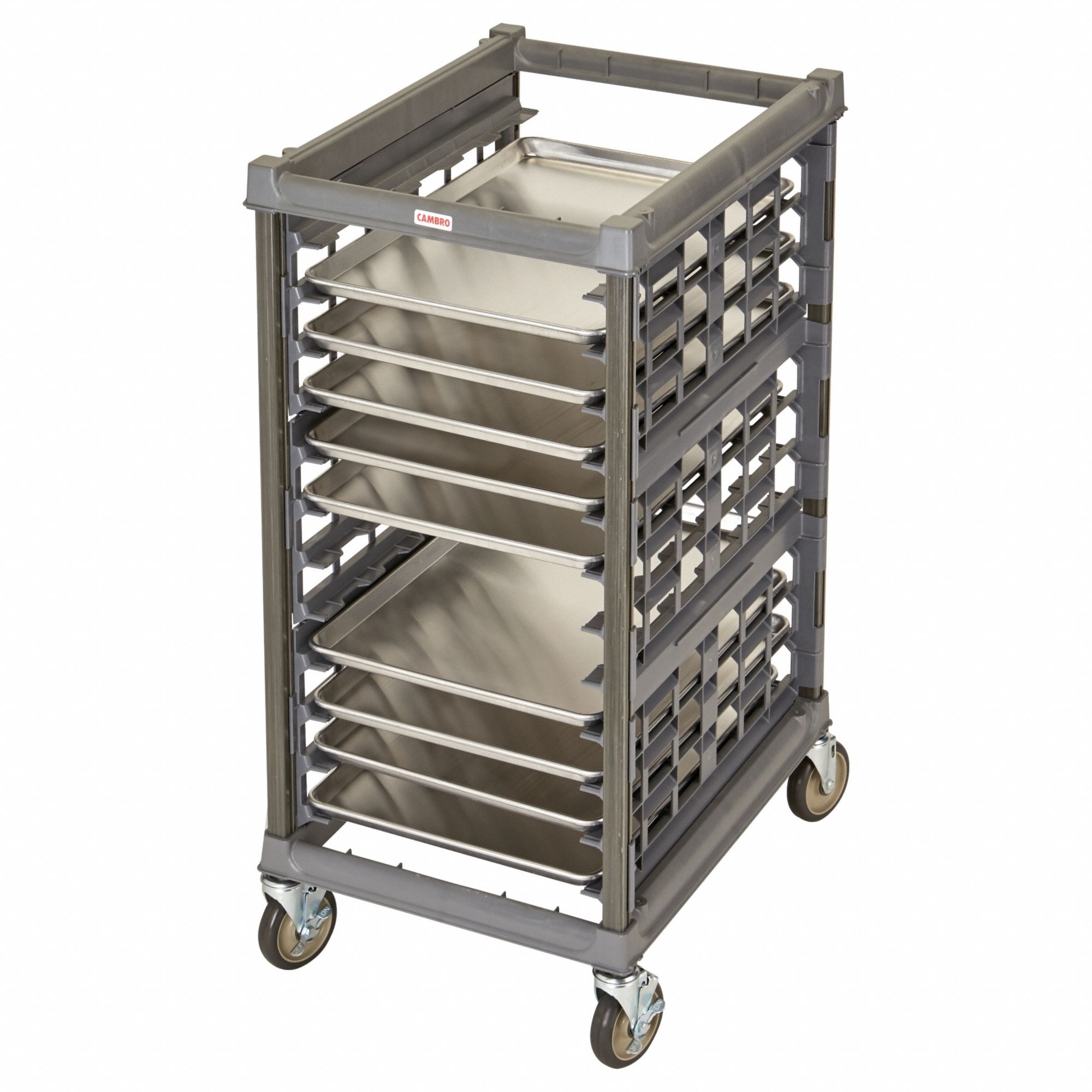 CAMBRO, 12 Slots, 3 in Betw Shelves, Bun Pan/Sheetpan Rack - 786VJ9 ...
