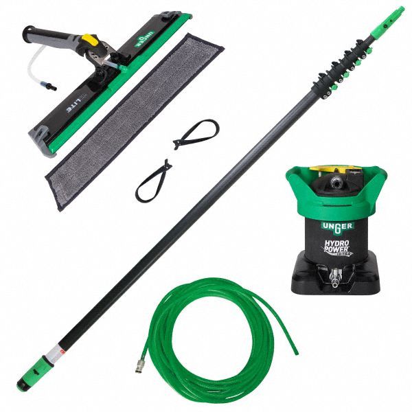 UNGER, Water-Fed Window Cleaning System, Carbon Fiber, Water-Fed Window ...