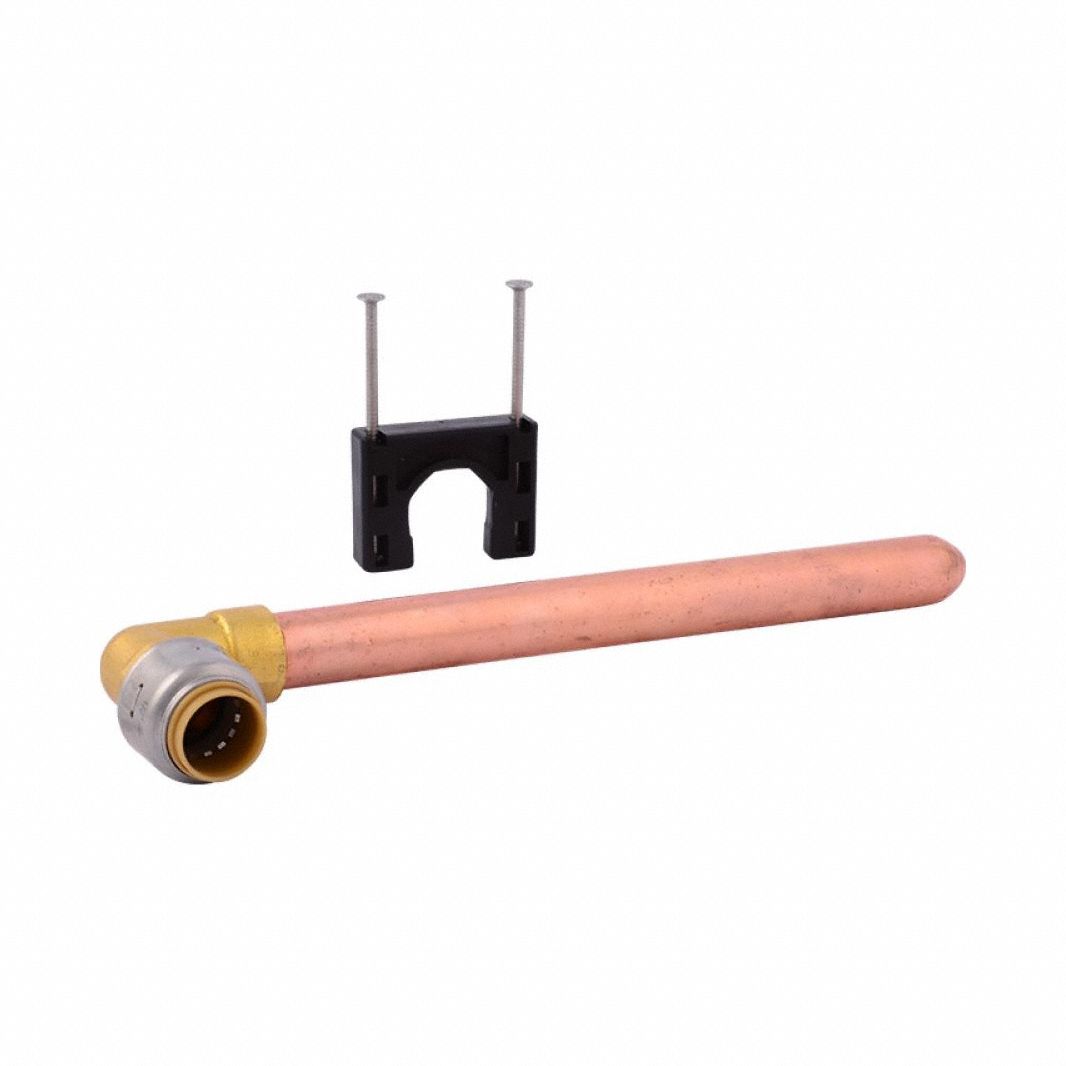 SHARKBITE, 5/8 in OD Size, Push-to-Connect, Push-Fit Fitting Caps and ...