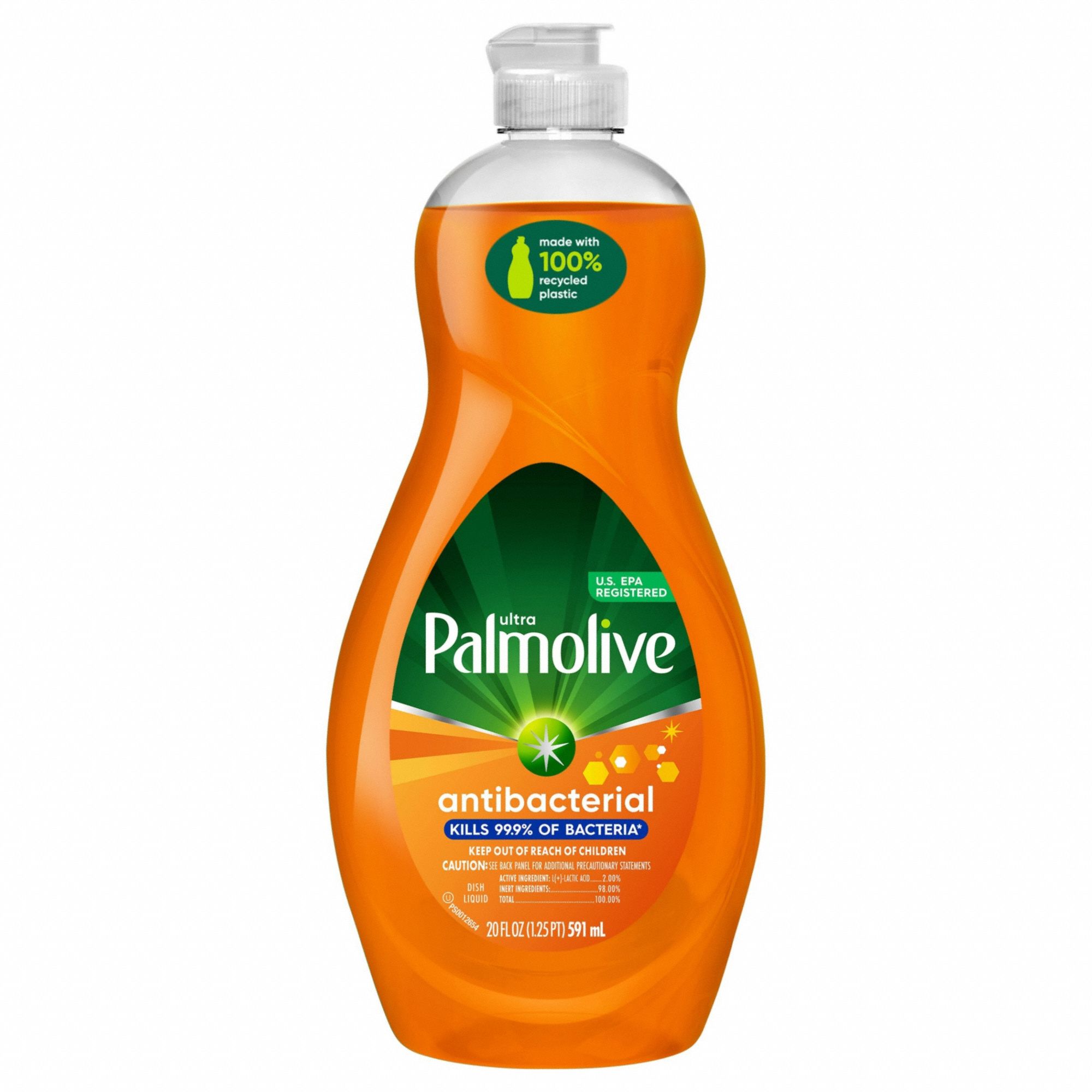 PALMOLIVE, 9, PK, Ultra Antibacterial Dishwashing Liq,PK9 - 647K73 ...