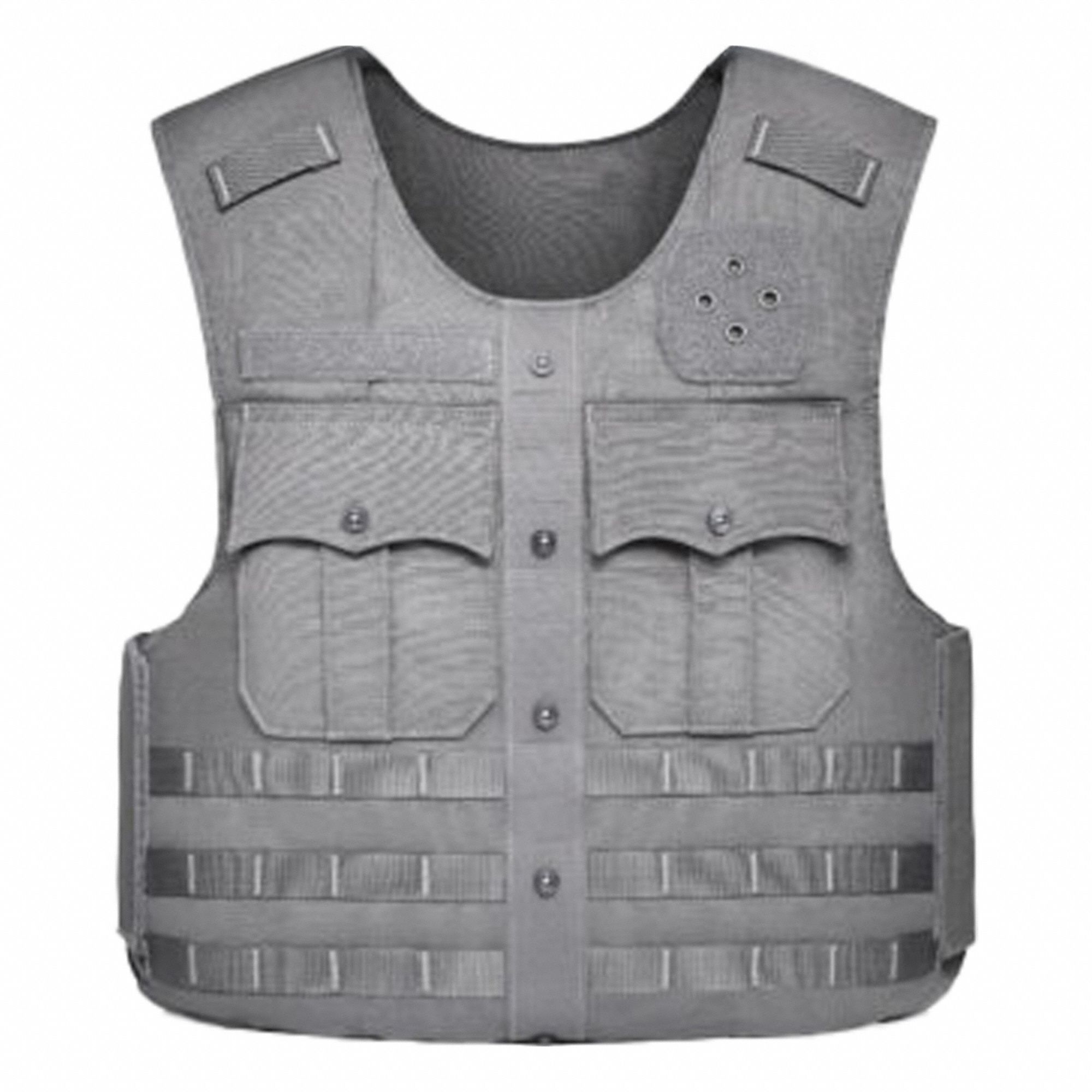 GH ARMOR SYSTEMS, Gray, Unisex, Body Armor Vest - 327PE5|GH-USC.M-N-G ...