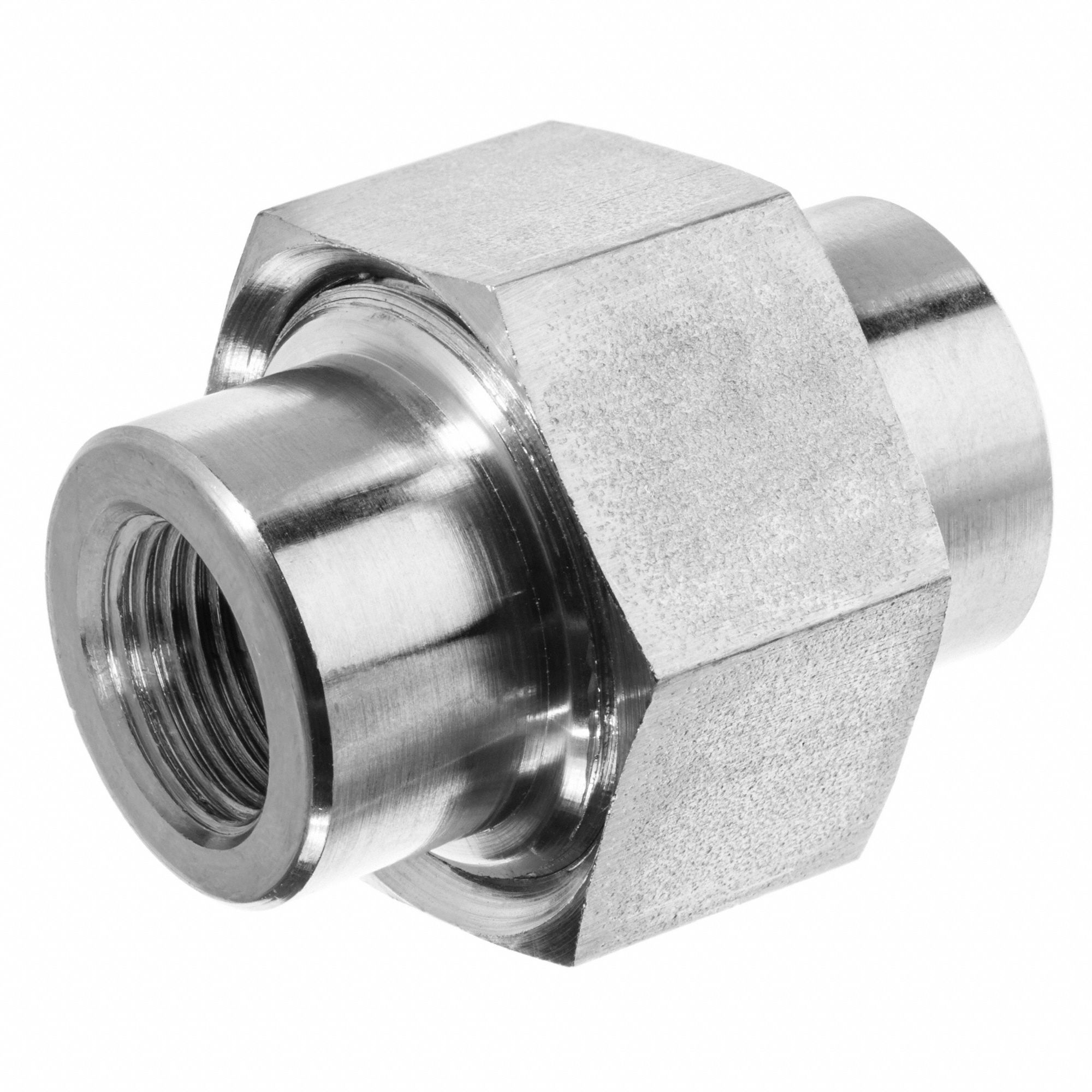 USA SEALING UNION, FNPT, CLASS 3000, 1 IN PIPE SIZE, 304 STAINLESS ...