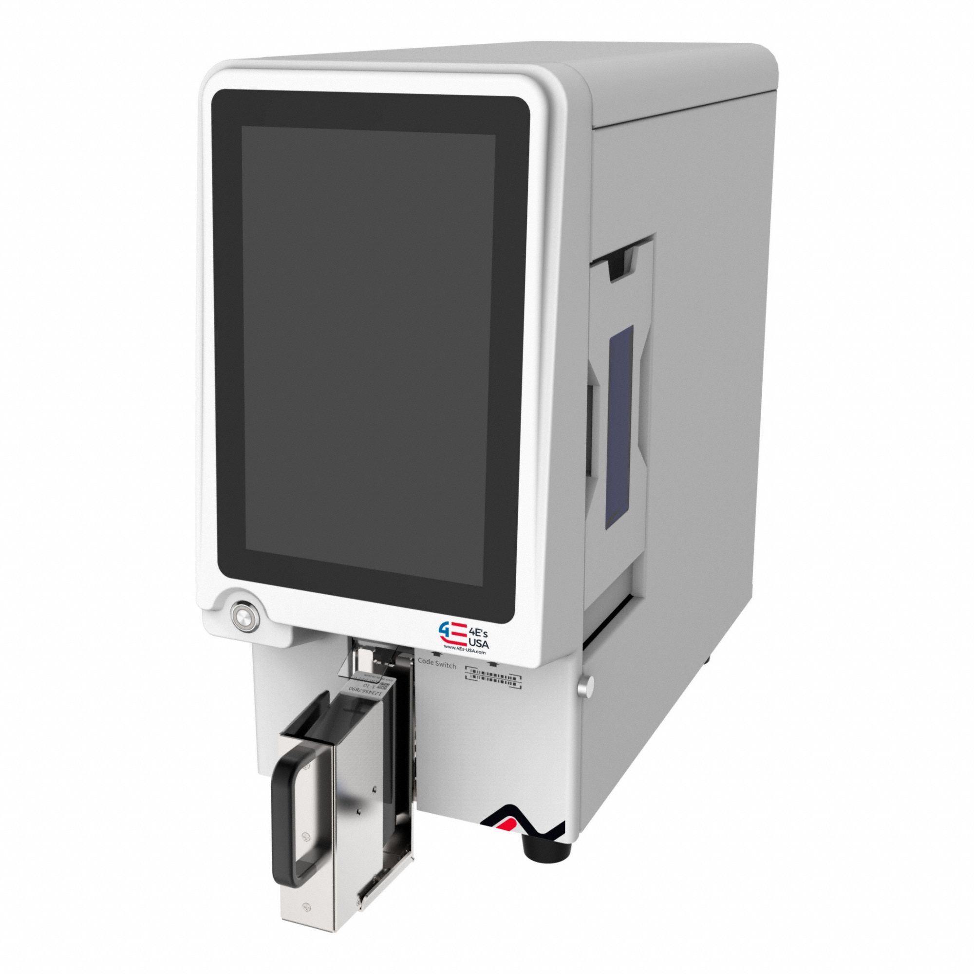 FOUR E'S SCIENTIFIC, 100 Capacity, 12 5/8 in Overall Lg, UV Laser Slide ...