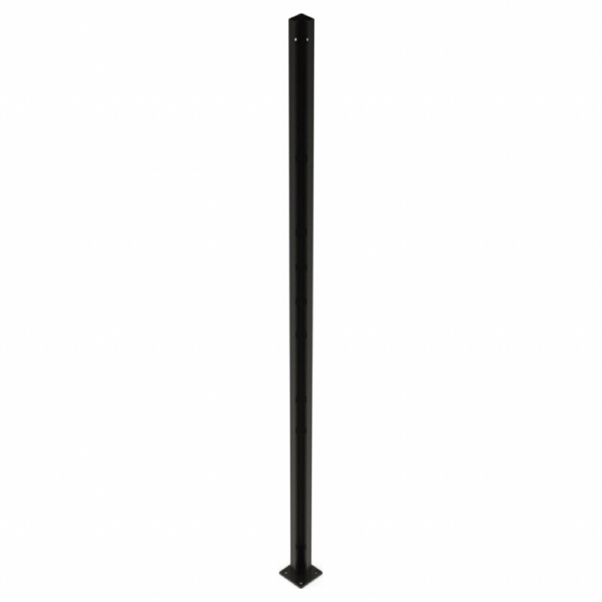 HUSKY RACK & WIRE, 8 ft H, Black, Post Corner - 806TE2|V5608 - Grainger