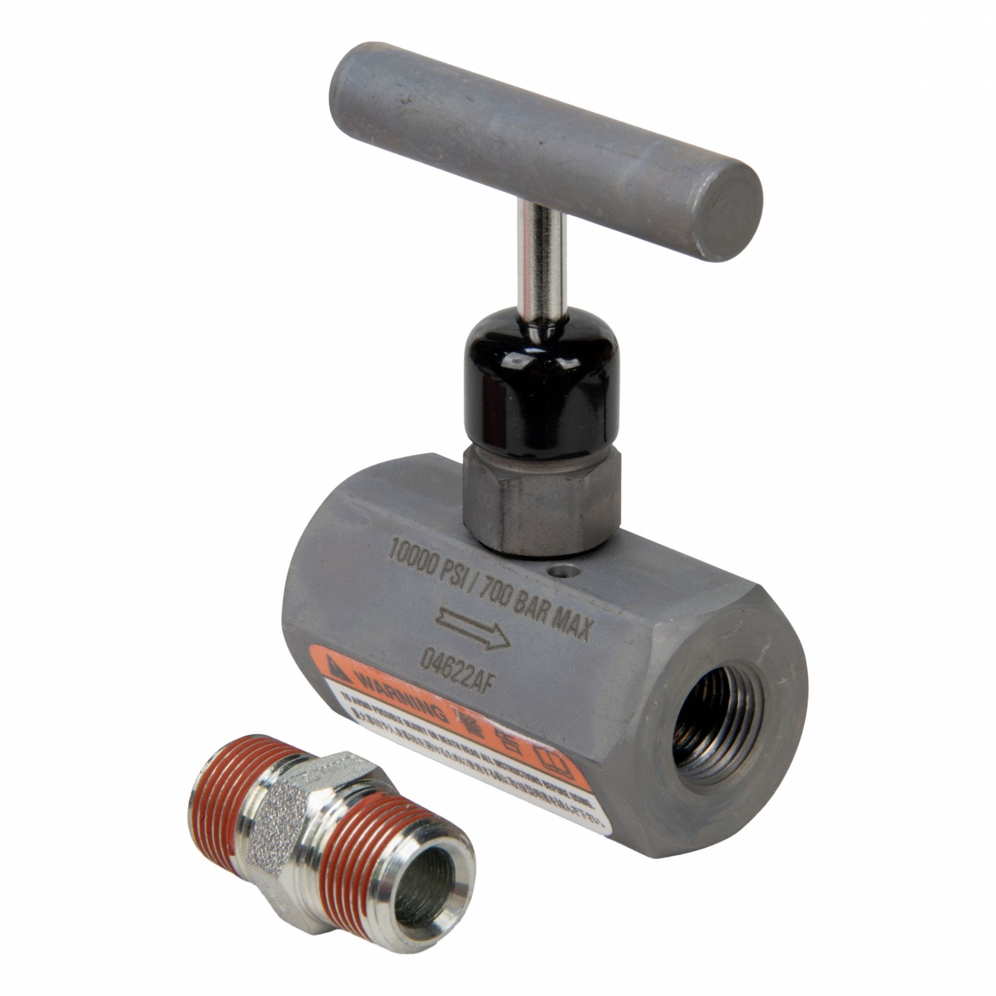 ENERPAC, 1.3 gpm Max Flow Rate, 3/8"-18 NPT, Shut-off Valve - 857FF8 ...