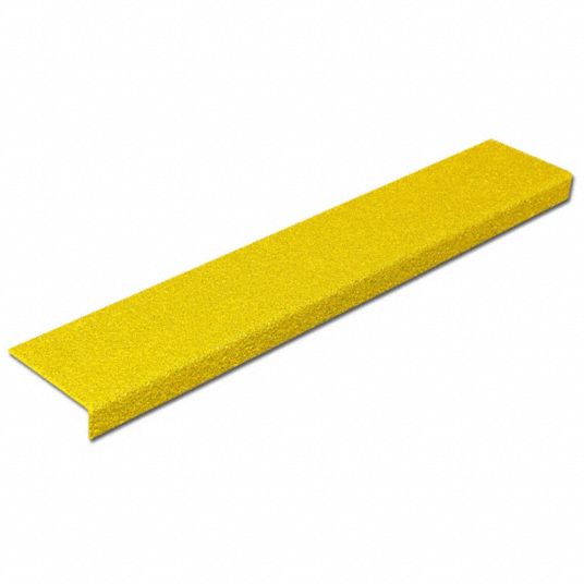 VIGIL ANTISLIP Anti-Slip Stair Nosing: Full Coverage Grit, Steel ...