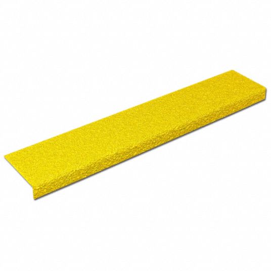 VIGIL ANTISLIP Anti-Slip Stair Nosing: Full Coverage Grit, Steel ...