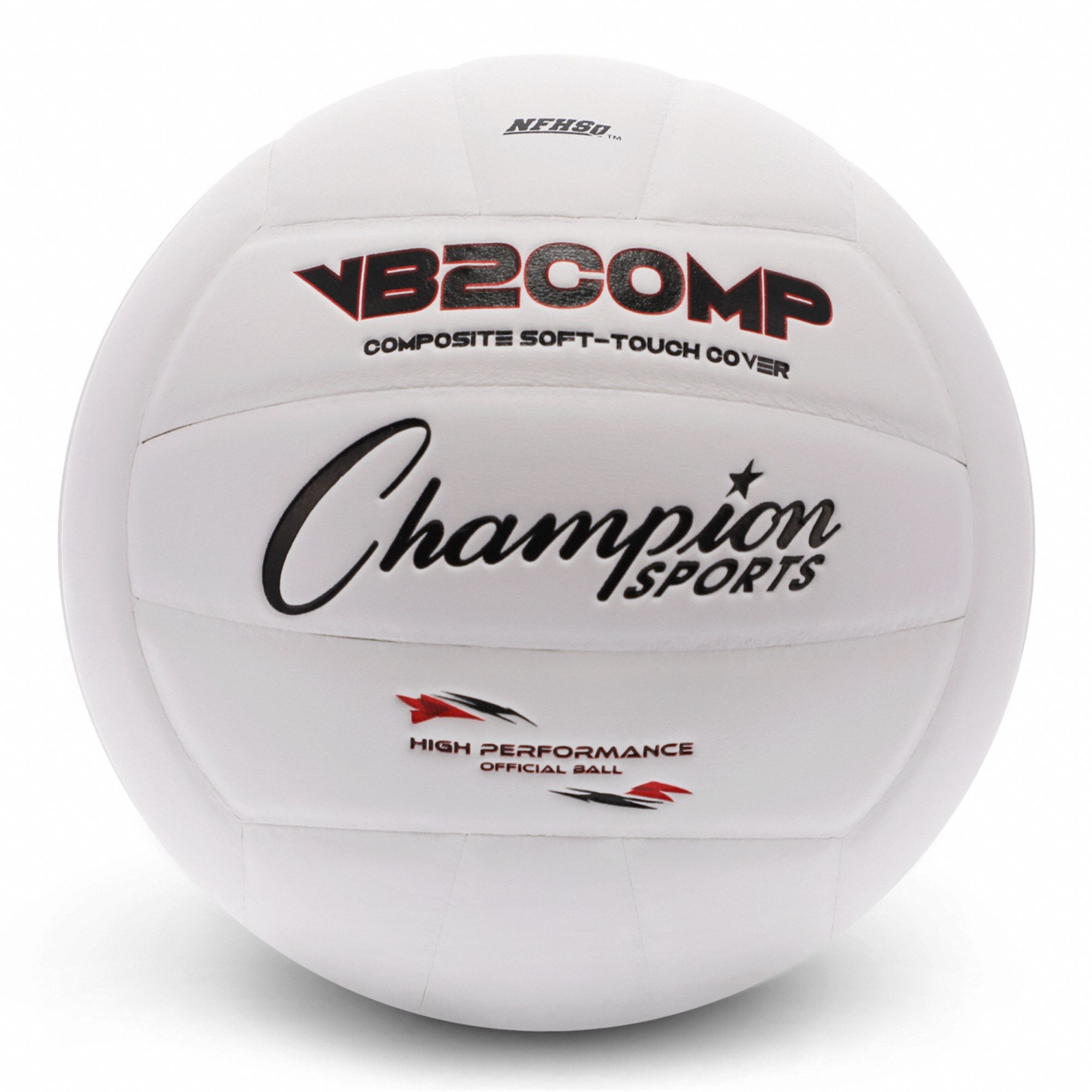 CHAMPION SPORTS, Black/White, 8 1/4 in Overall Dia, Volleyball - 45NM17 ...
