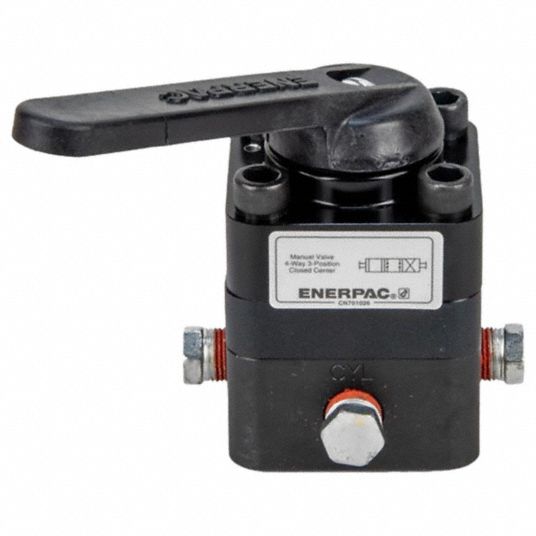 ENERPAC, 4.5 gpm Max Flow Rate, Three Positions, Directional Control ...