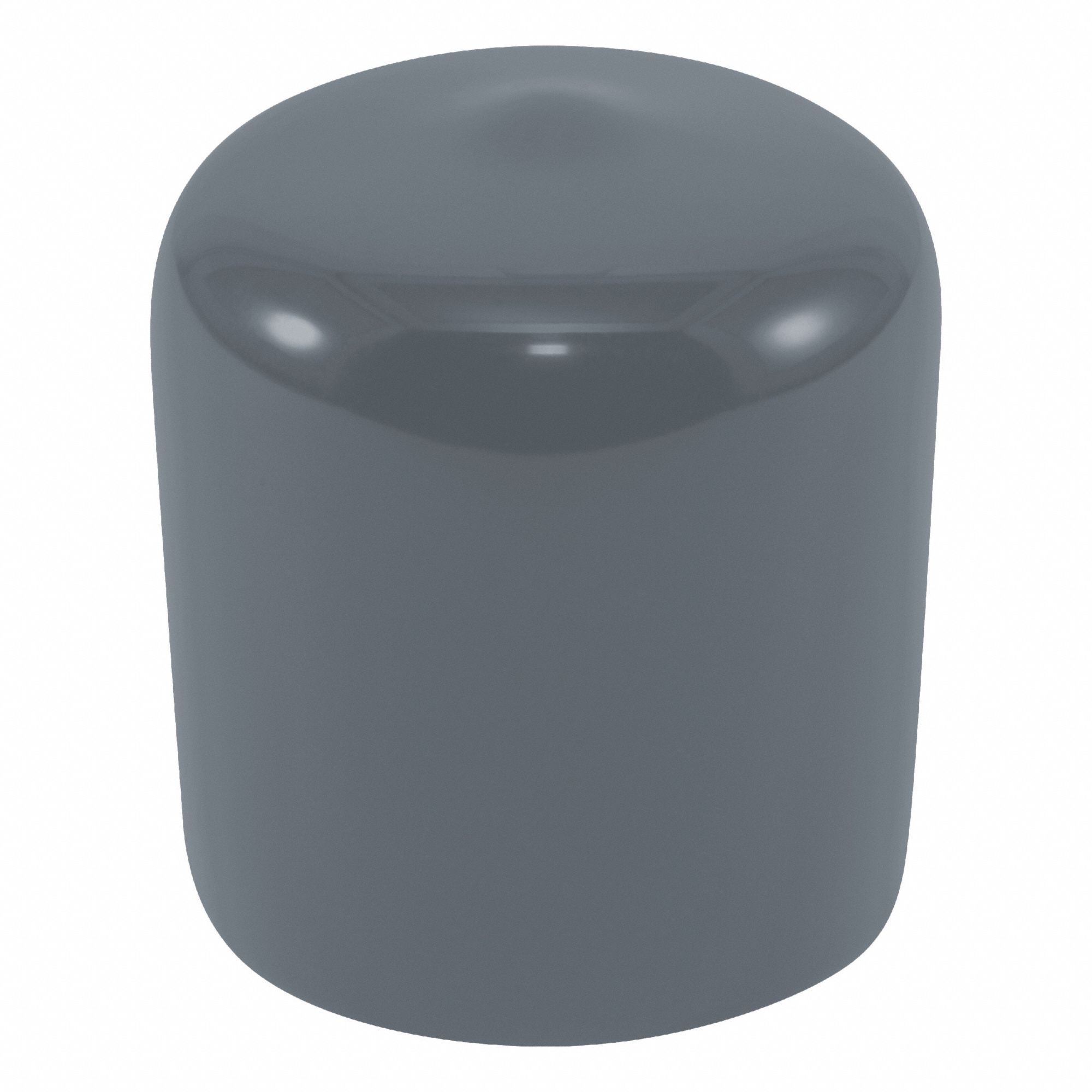 Vinyl, Gray, Round Vinyl Caps - 819M71|VC-343-8 PVCGRY801 - Grainger