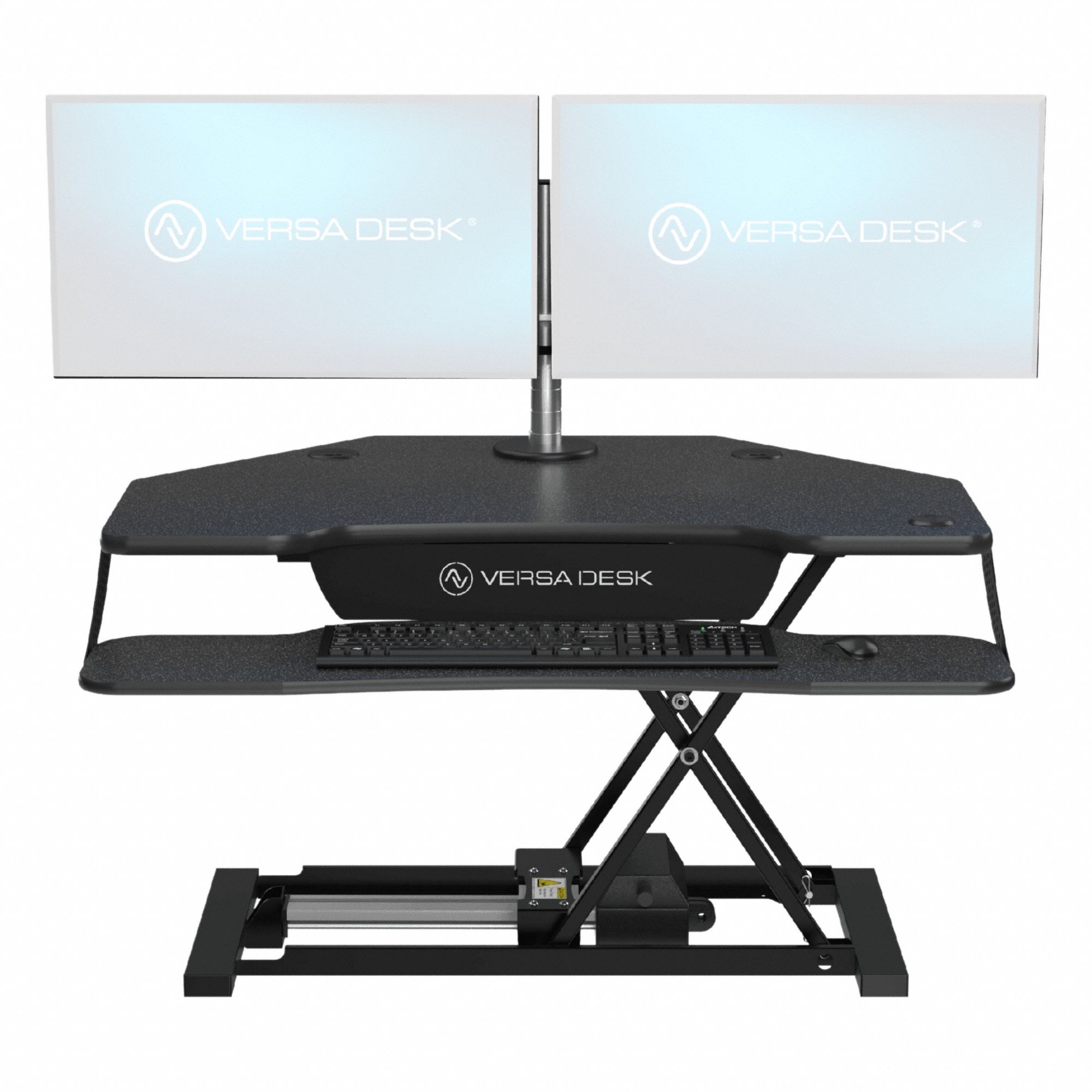 VERSADESK, Electronic, Black, Standing Desk - 875LR9|VDPPEC3631-BB ...