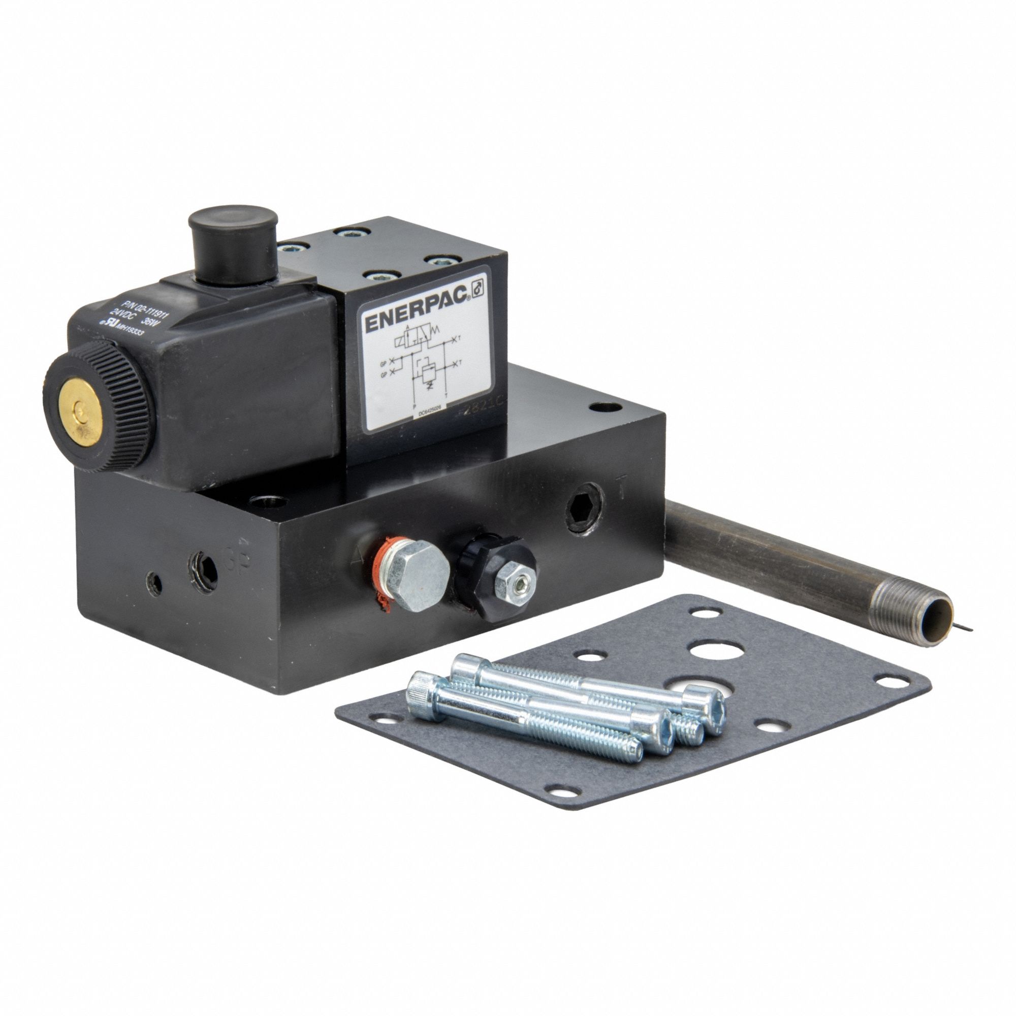 ENERPAC, 4.5 gpm Max Flow Rate, Two Positions, Control Valve - 857FG3 ...