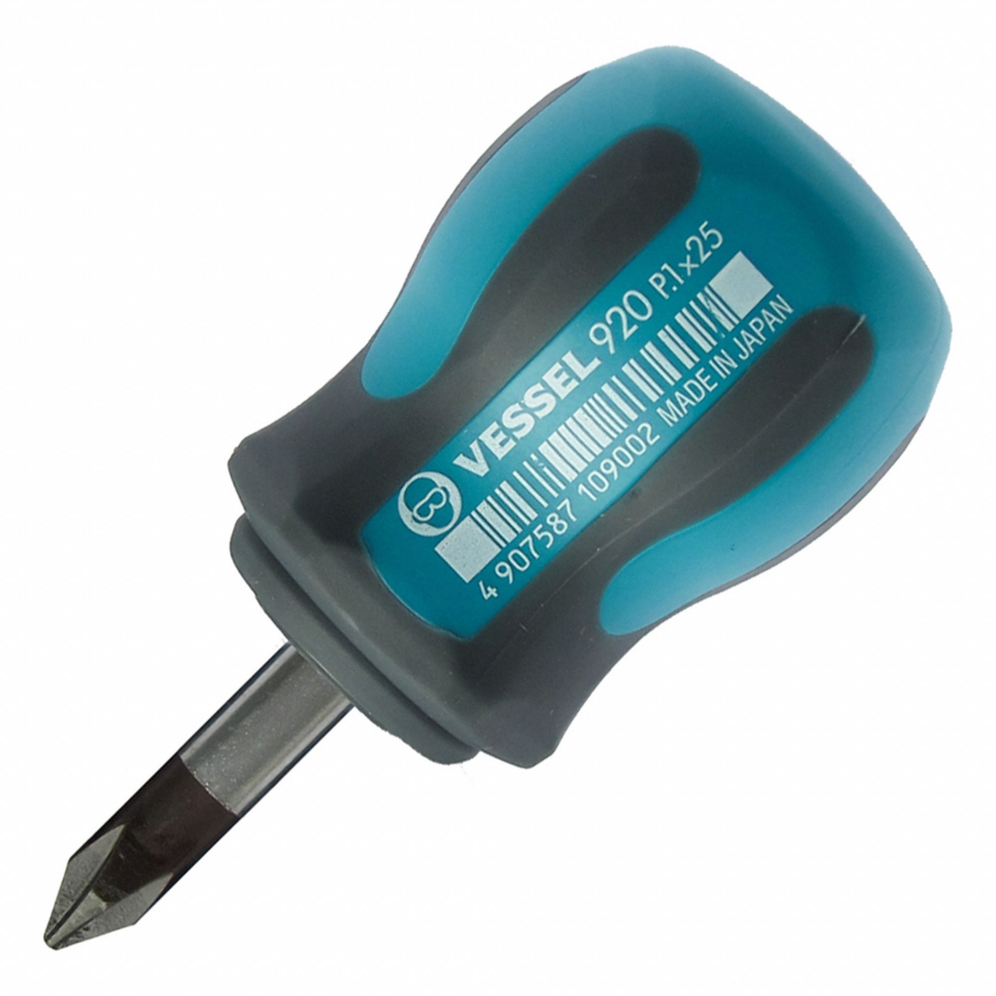 VESSEL TOOLS, 920, Stubby Lg, Screwdriver - 892FG8|920P125 - Grainger