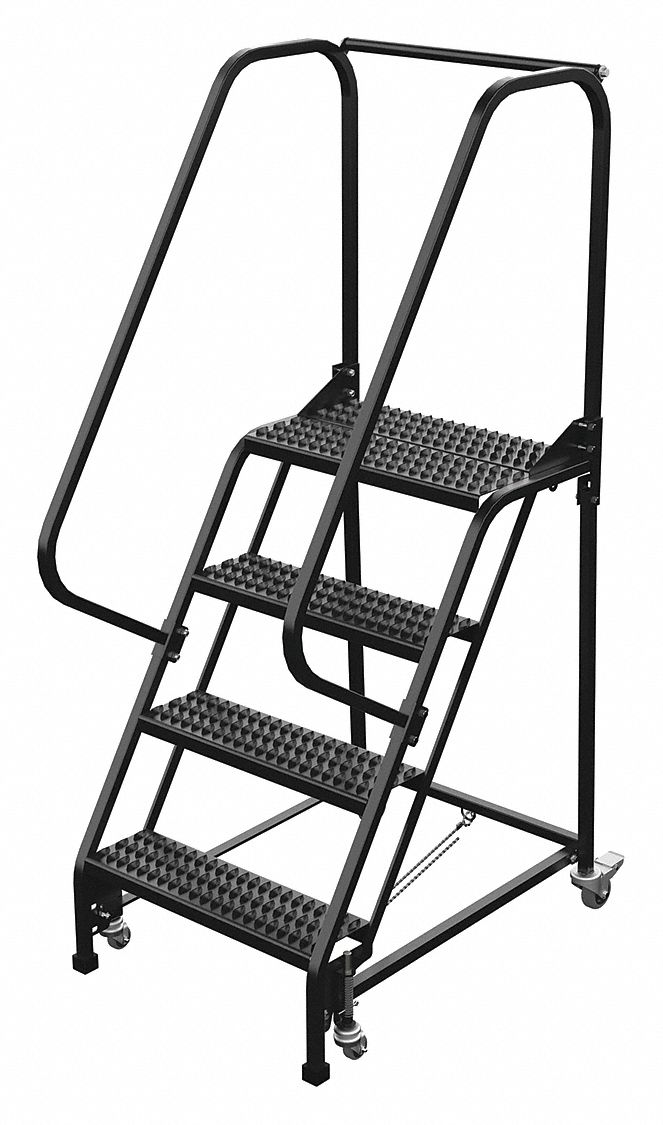 VESTIL STD LADDER GRIP/ESD 26IN 4 STEP - Rolling Ladders - VESLAD-PW26 ...