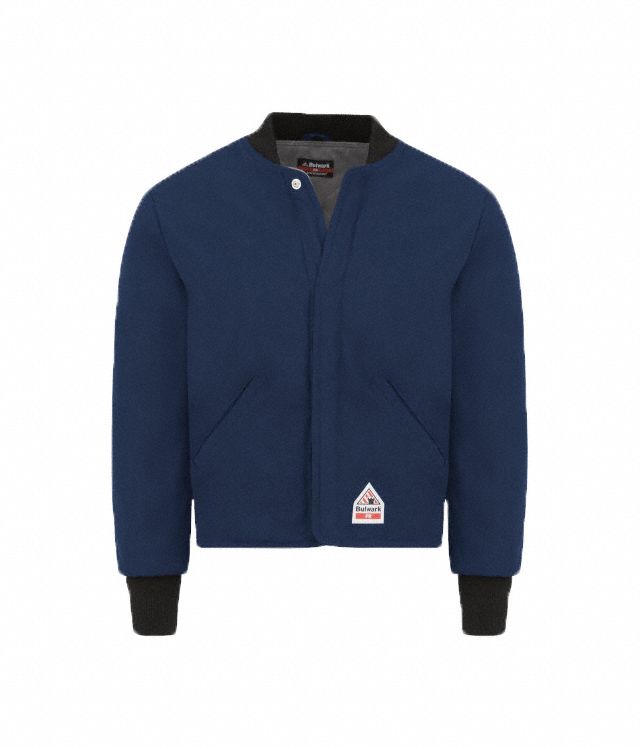 BULWARK LINER NOMEX NAVY REG - Flame-Resistant and Arc Flash Jackets ...