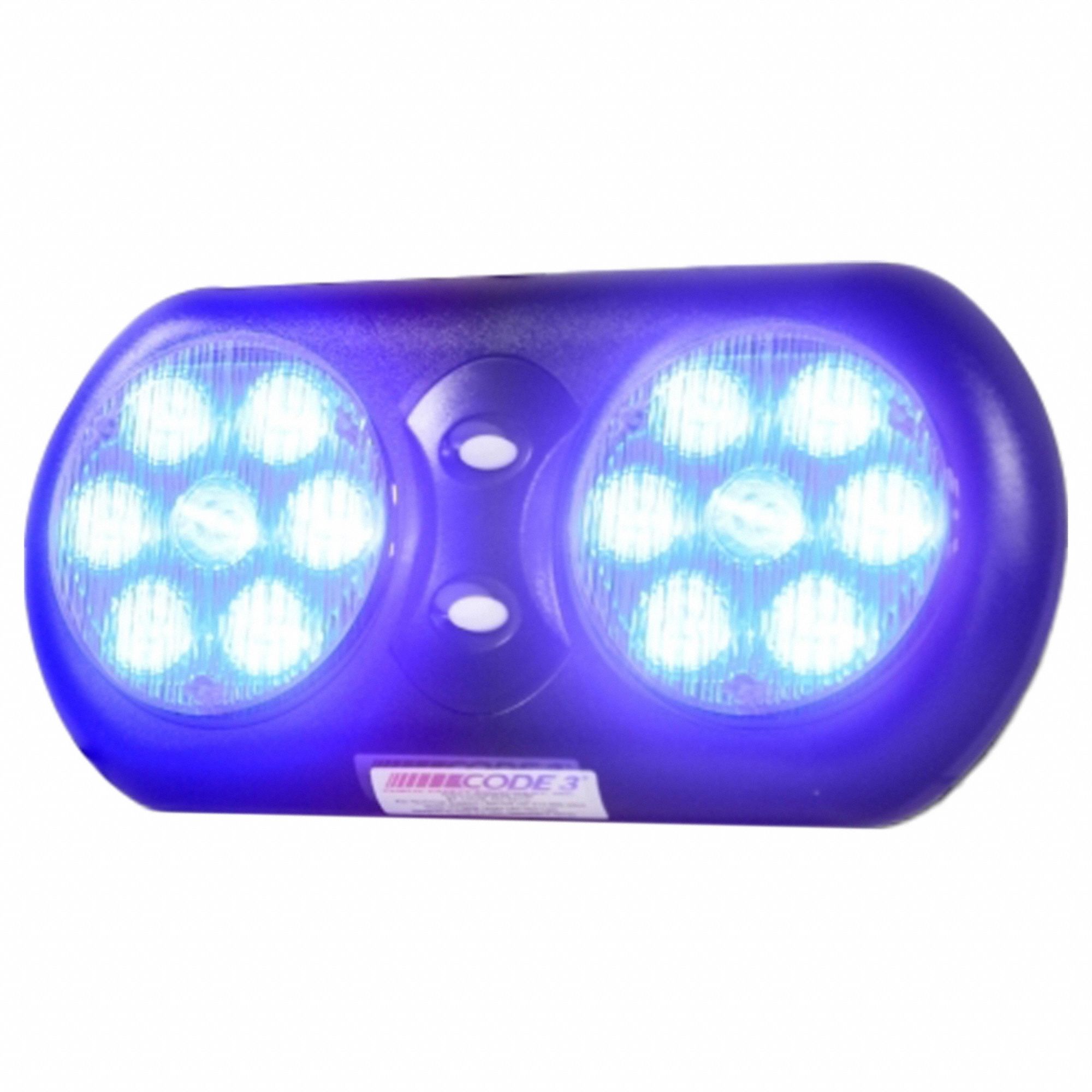 CODE 3, LED, Blue, Warning Lamp - 421D84|VFP36BB - Grainger