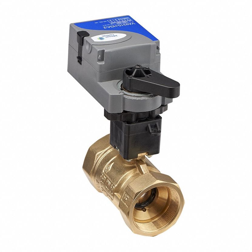 2-Way, 1 1/4 in NPT, HVAC Control Ball Valve - 818HT3|VG1245DPH958GGC ...