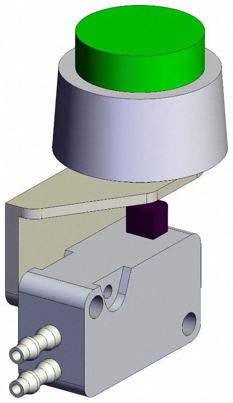 VM1000 Series, Extended Button Actuator, Shuttle Valve - 852LZ1|VM1000 ...