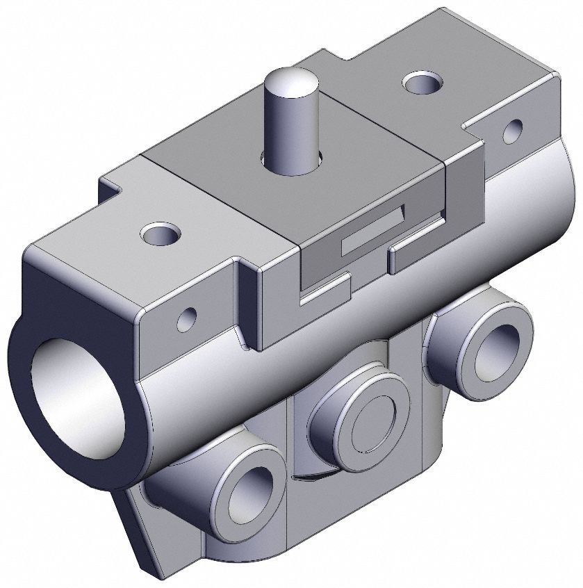 VM100 Series, Basic Plunger Actuator, Shuttle Valve - 852M51|VM132-M5-00A - Grainger