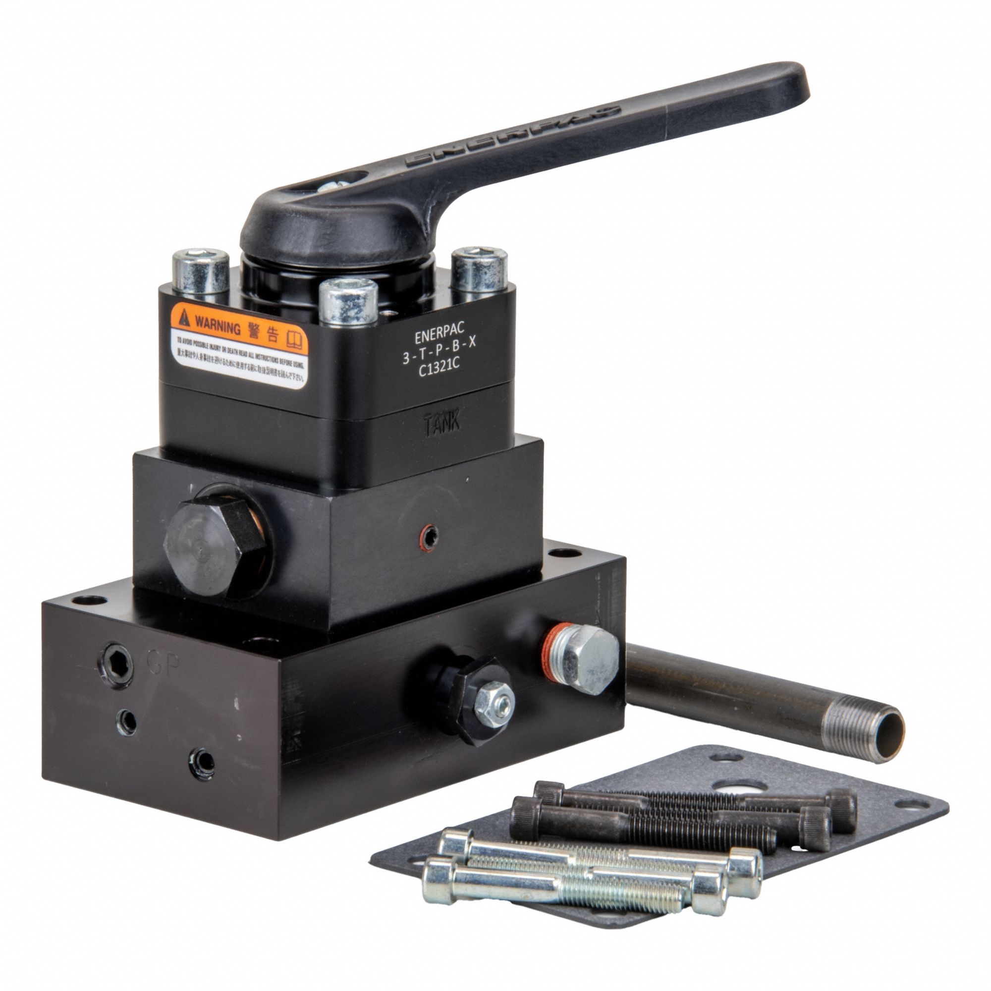 ENERPAC, 4.5 gpm Max Flow Rate, Three Positions, Control Valve - 857FG8 ...