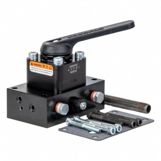 ENERPAC, 4.5 gpm Max Flow Rate, Three Positions, Control Valve - 857FG9 ...