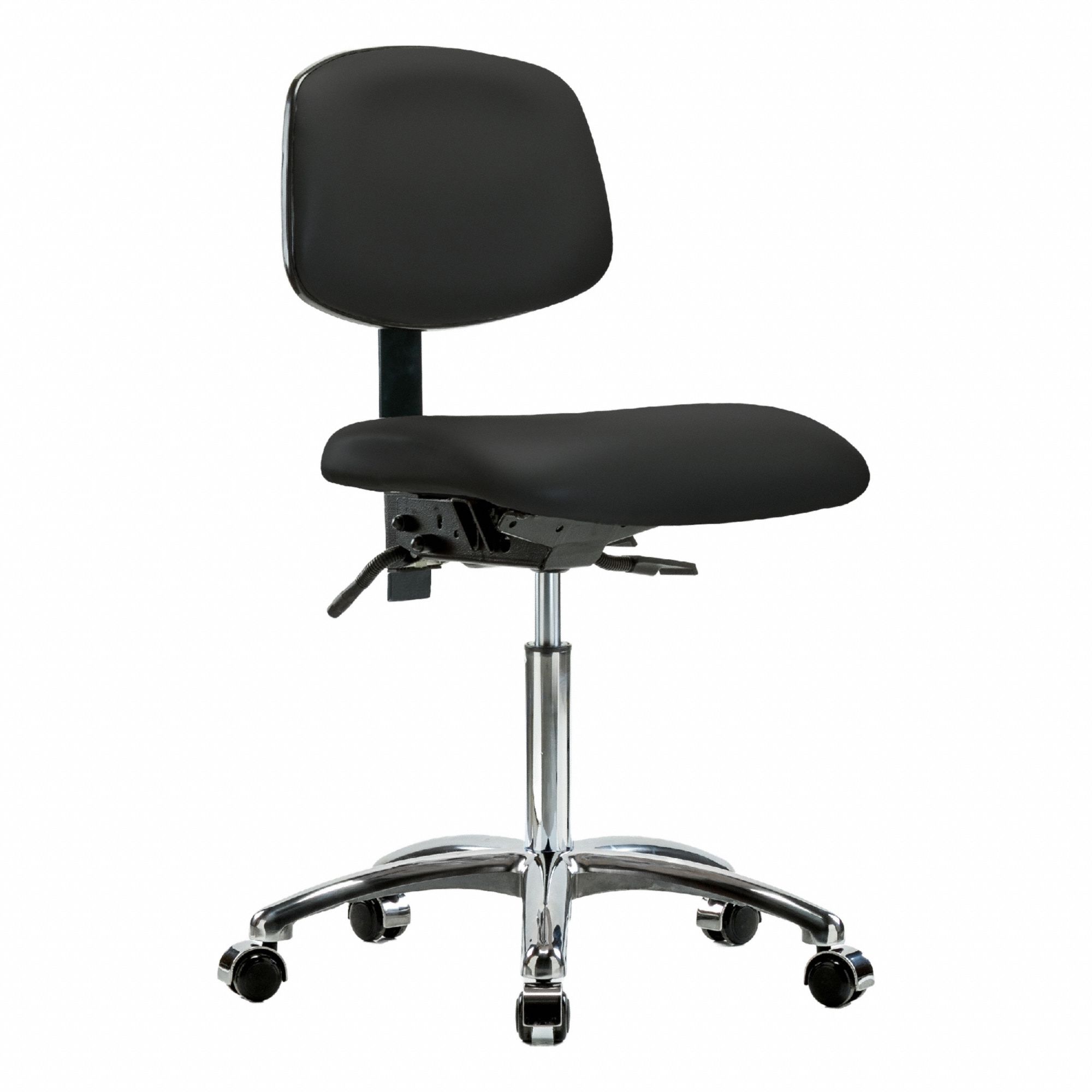 Vinyl, Armless, Ergonomic Chair - 342H03|BR-VMBCH-CR-T1-A0-NF-CC-8540 - Grainger