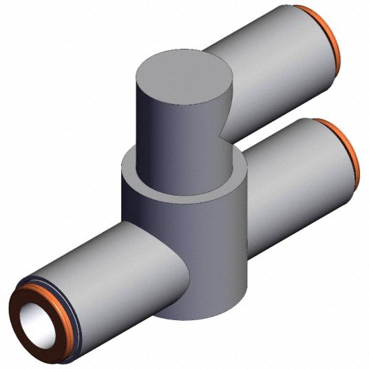 SMC, 1/4 in, 0.05 MPa to 1 MPa, Shuttle Valve - 852MF8|VR1220F-08 ...