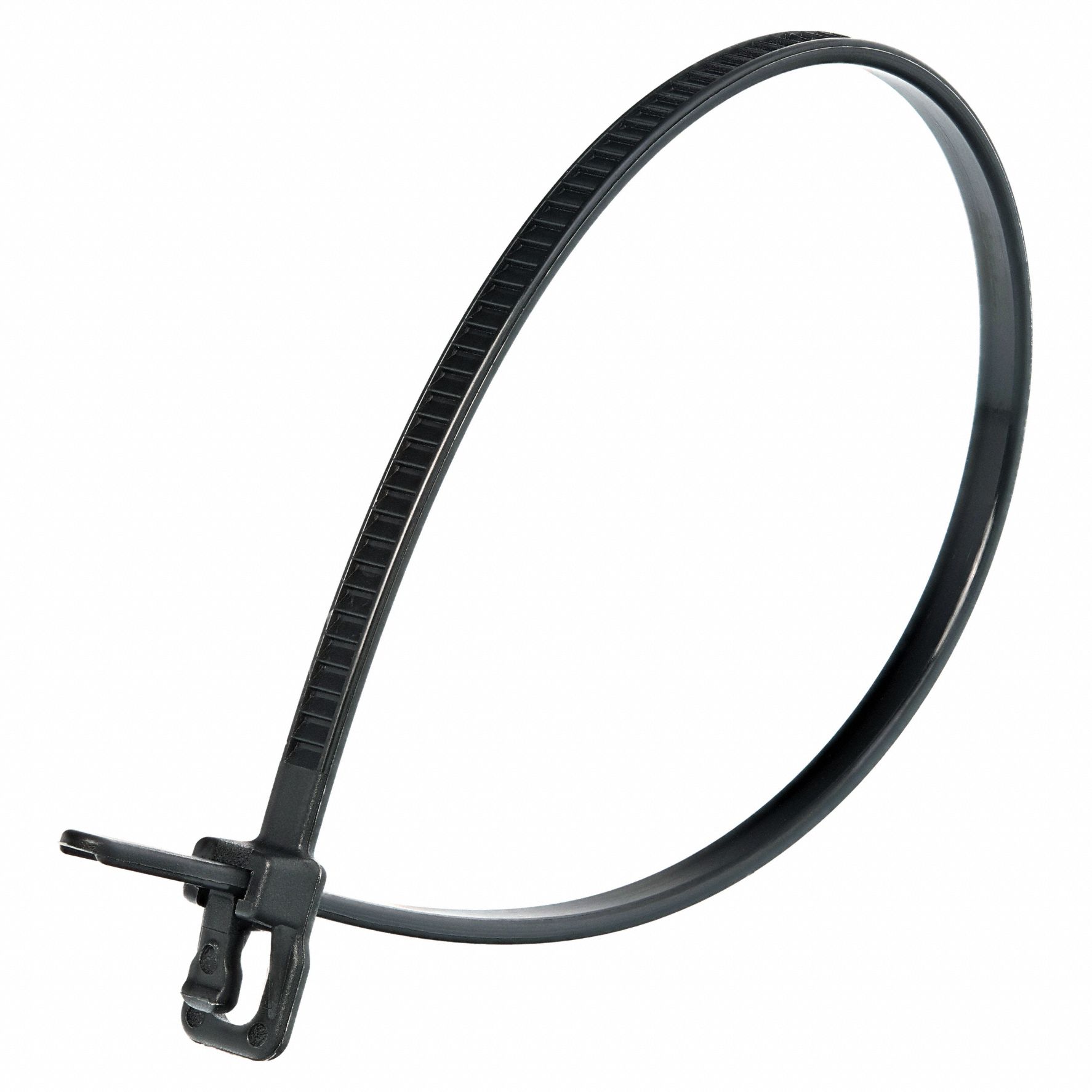 RETYZ, Black, 6 in Lg, Releasable Cable Tie - 810DR3|VRT-S06BK-TA ...