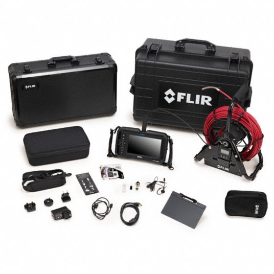 FLIR, 640 x 480, 25 m Shaft Lg, Videoscope Kit - 797RD4|VS80-KIT-5 ...