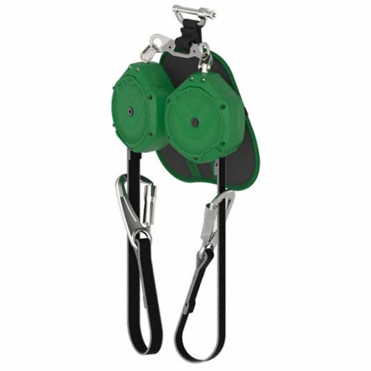 V-SHOCK EDGE, Steel Tie-Back Anchor, Harness Aluminum Carabiner, Self ...