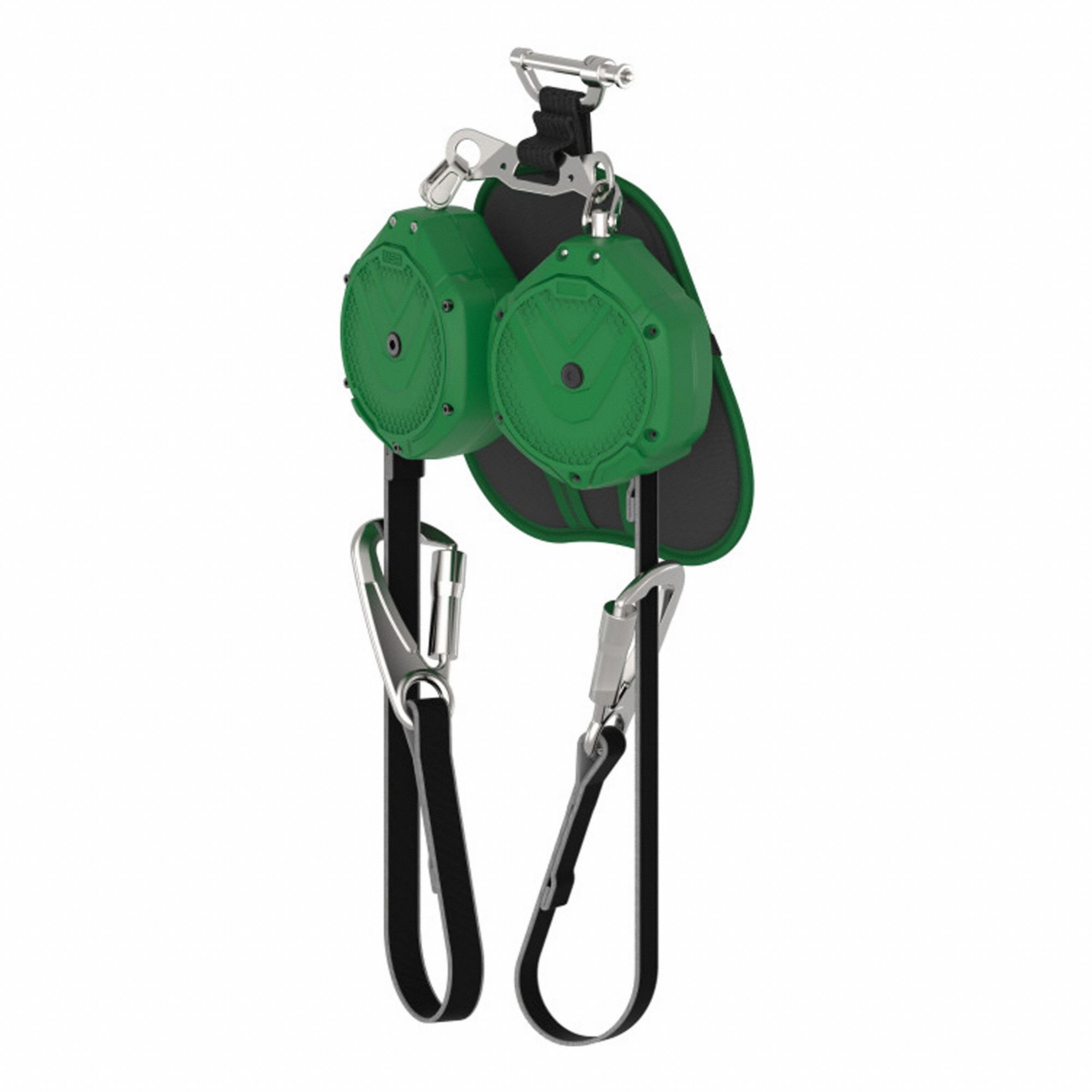 V-SHOCK EDGE, Steel Tie-Back Anchor, Harness Aluminum Carabiner, Self ...