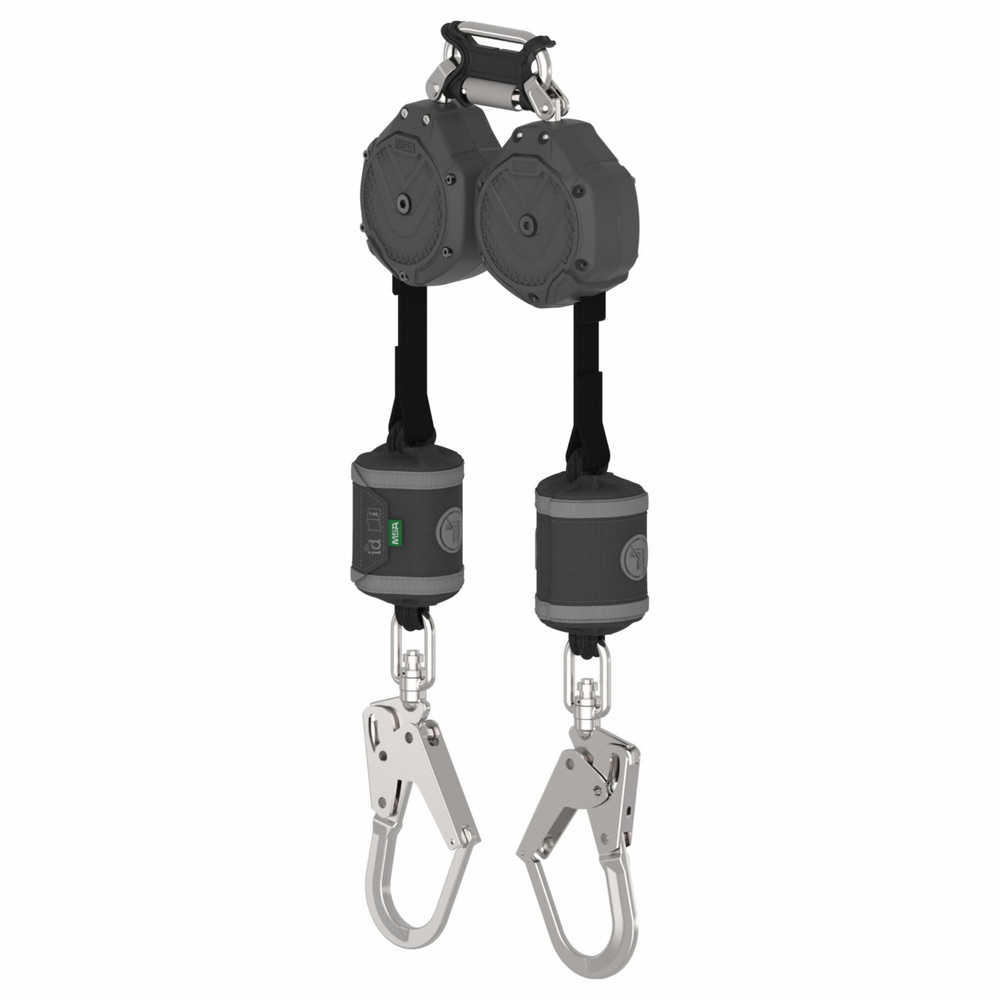 MSA, Aluminum Snap Hook Anchor, Harness Carabiner, Self Retracting ...