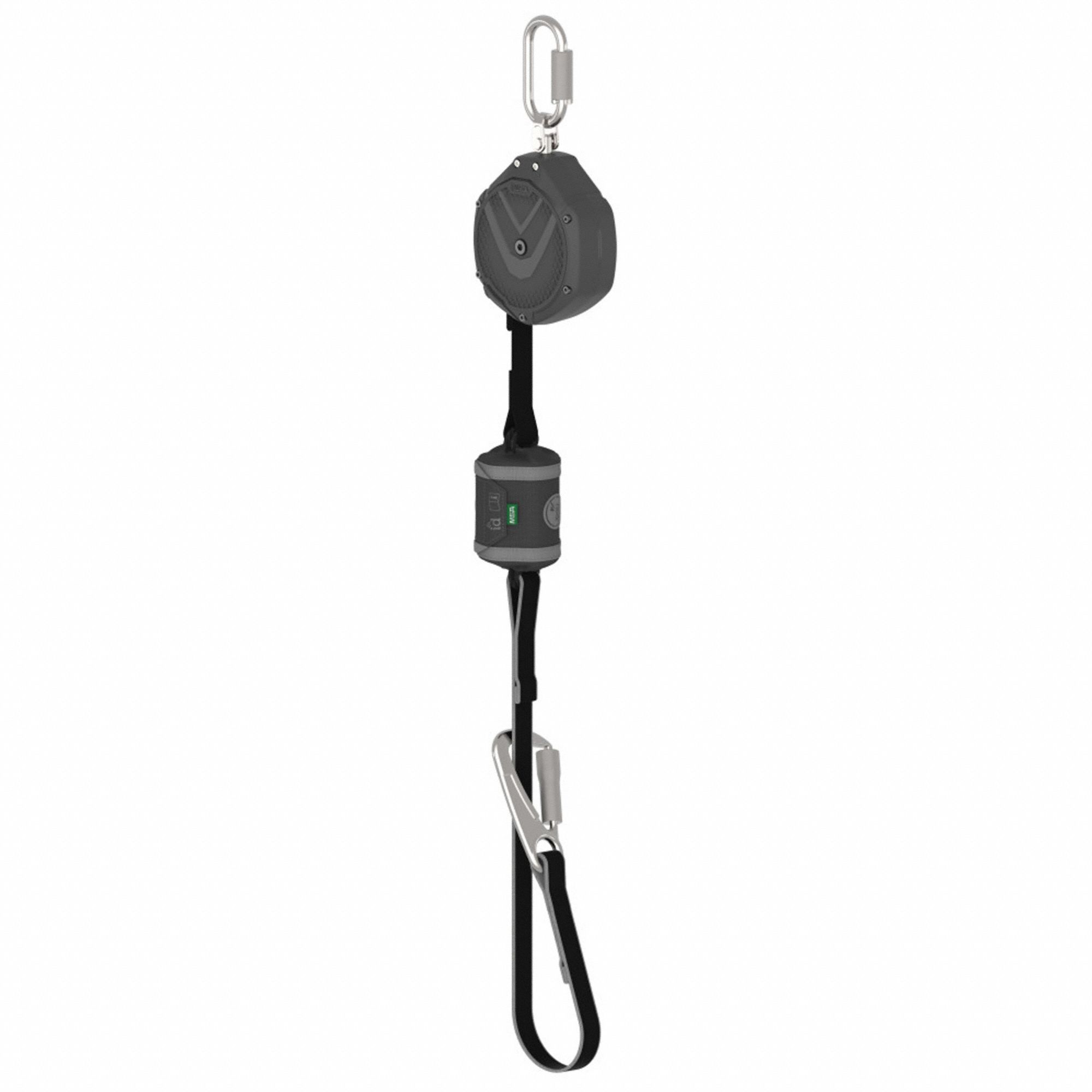 V-SHOCK, Steel Tie-Back Anchor, Harness Steel Carabiner, Self ...