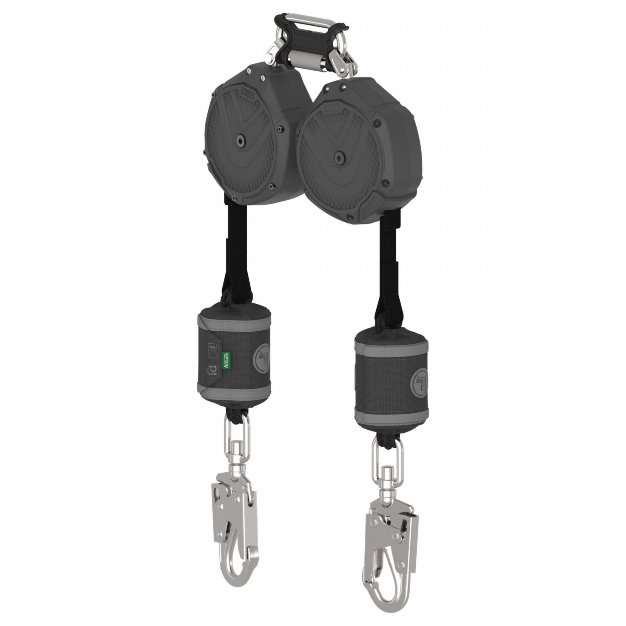 MSA, Steel Snap Hook Anchor, Harness Steel Carabiner, Self Retracting ...