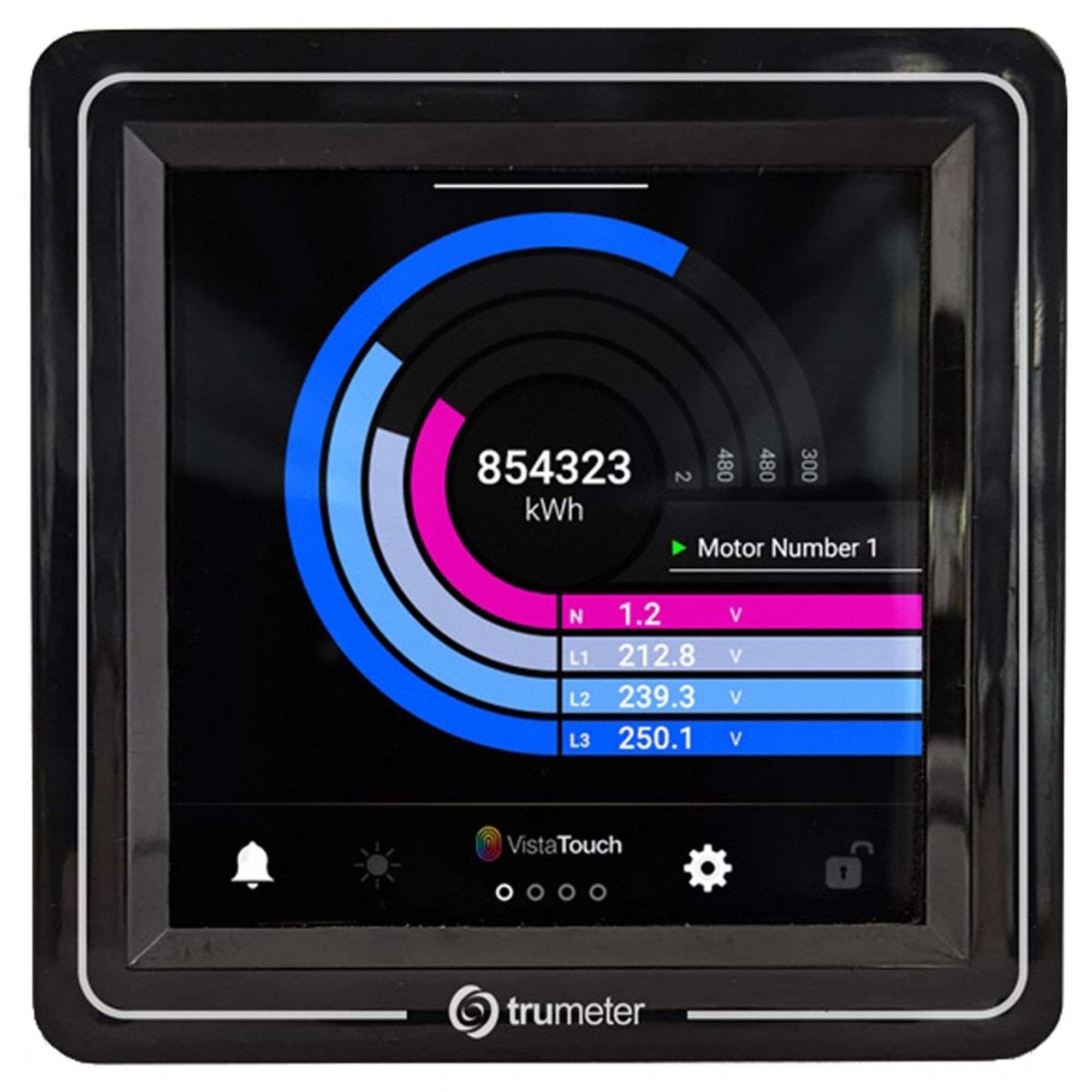 TRUMETER, Power Meter, Multi-Function, Power Meter - 811RR1|VT-PWR-HV - Grainger