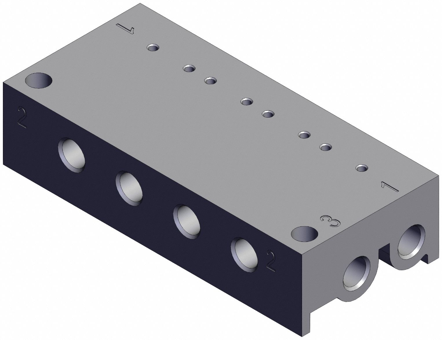 4 Ports, 0.008 Coefficient of Volume (Cv), Valve Manifold - 2AA121 ...