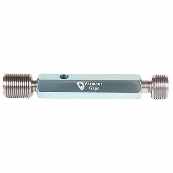 VERMONT GAGE, Go (Plus)/No-Go (Minus), #5-44 Thread Size, Threaded Plug ...